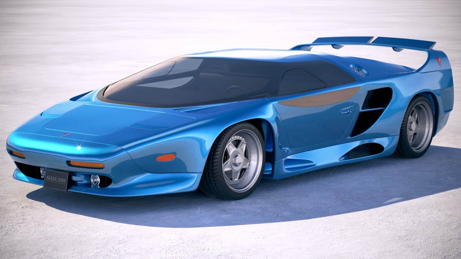 Vector Avtech WX3 1993 - 3D Model by SQUIR