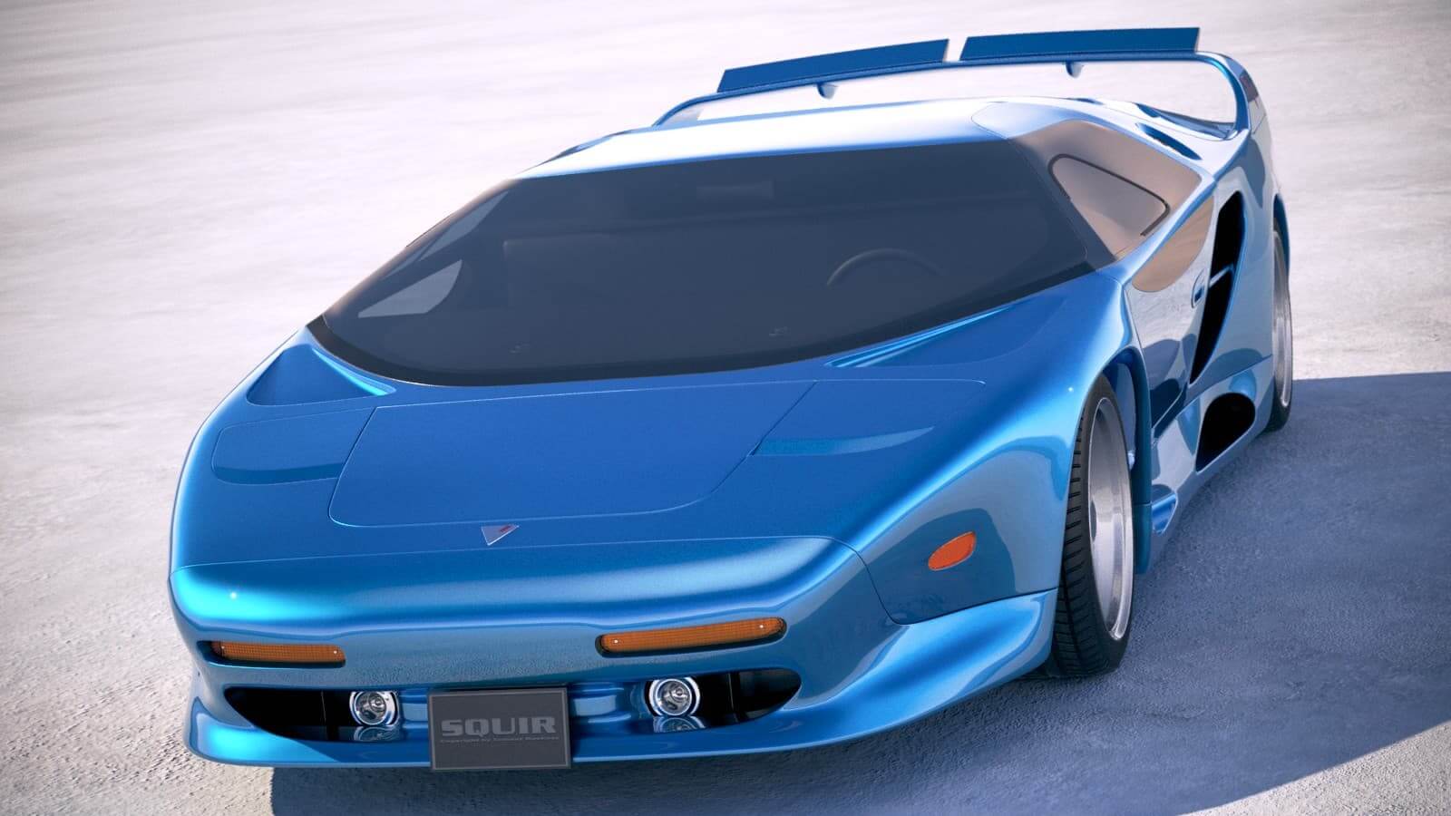 Vector Avtech WX3 1993 - 3D Model by SQUIR