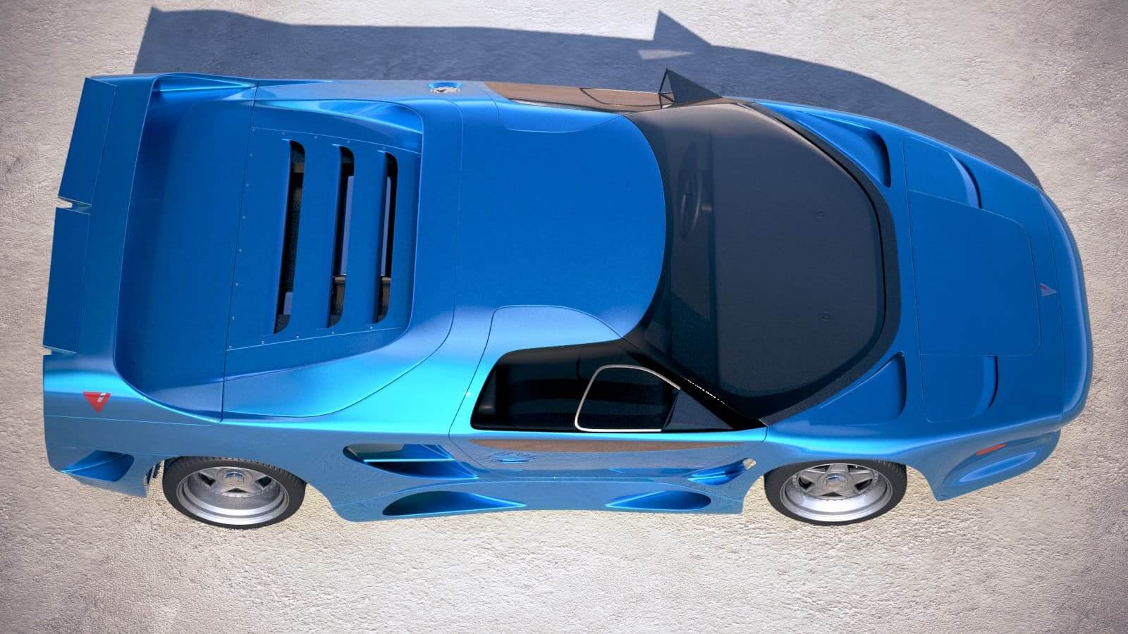 Vector Avtech WX3 1993 - 3D Model by SQUIR