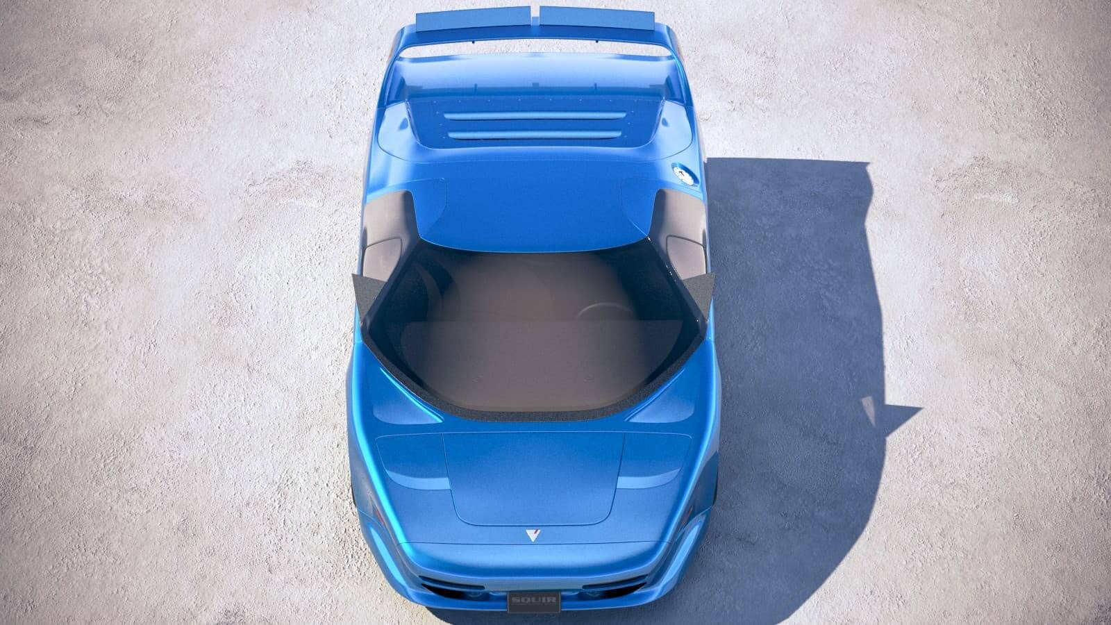 Vector Avtech WX3 1993 - 3D Model by SQUIR