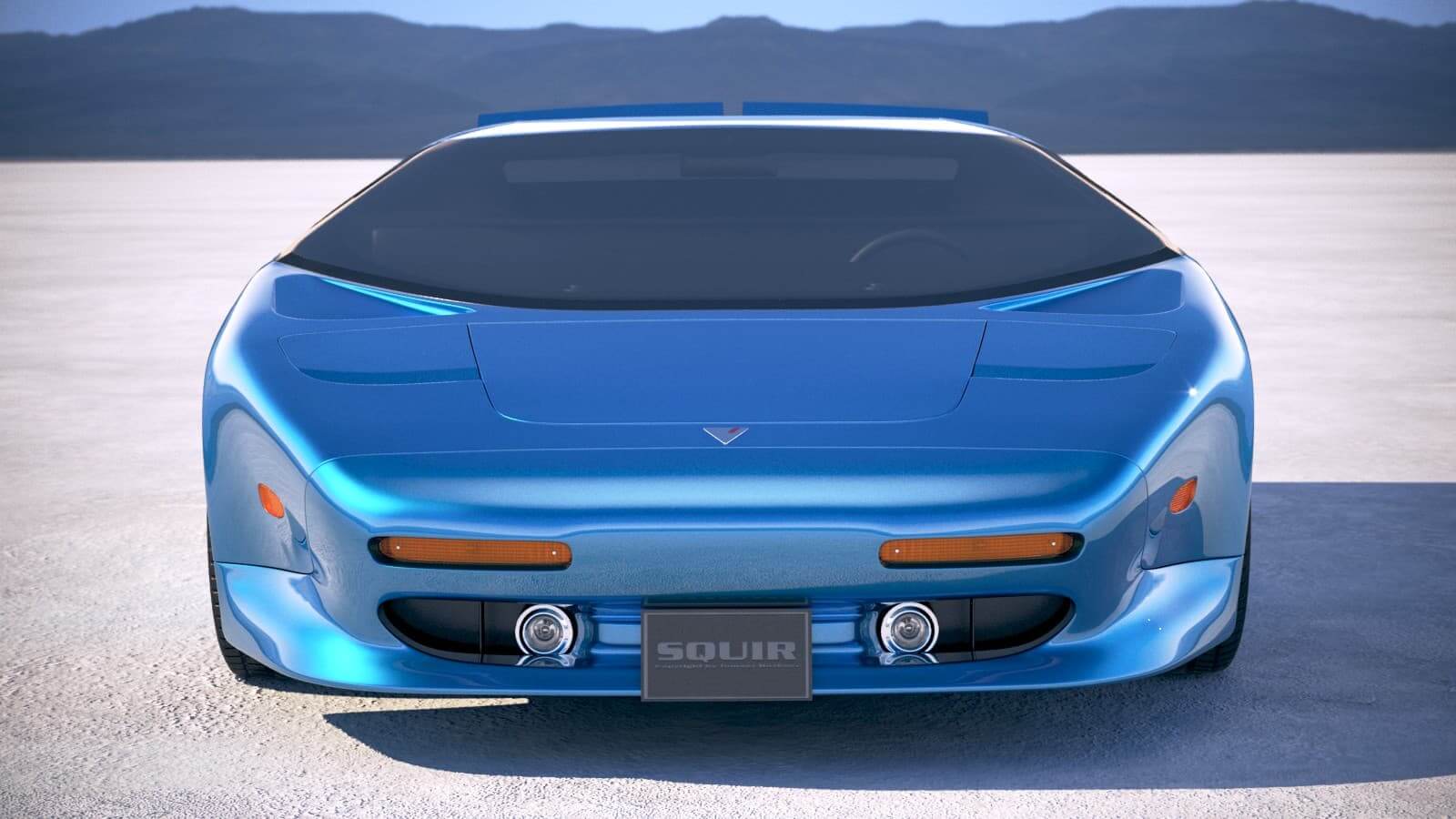 Vector Avtech WX3 1993 - 3D Model by SQUIR