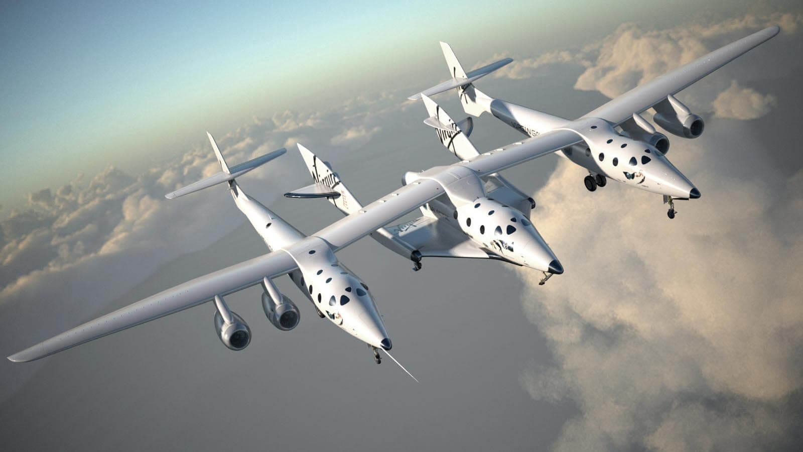 Virgin Galactic Shuttle - 3D Model by SQUIR
