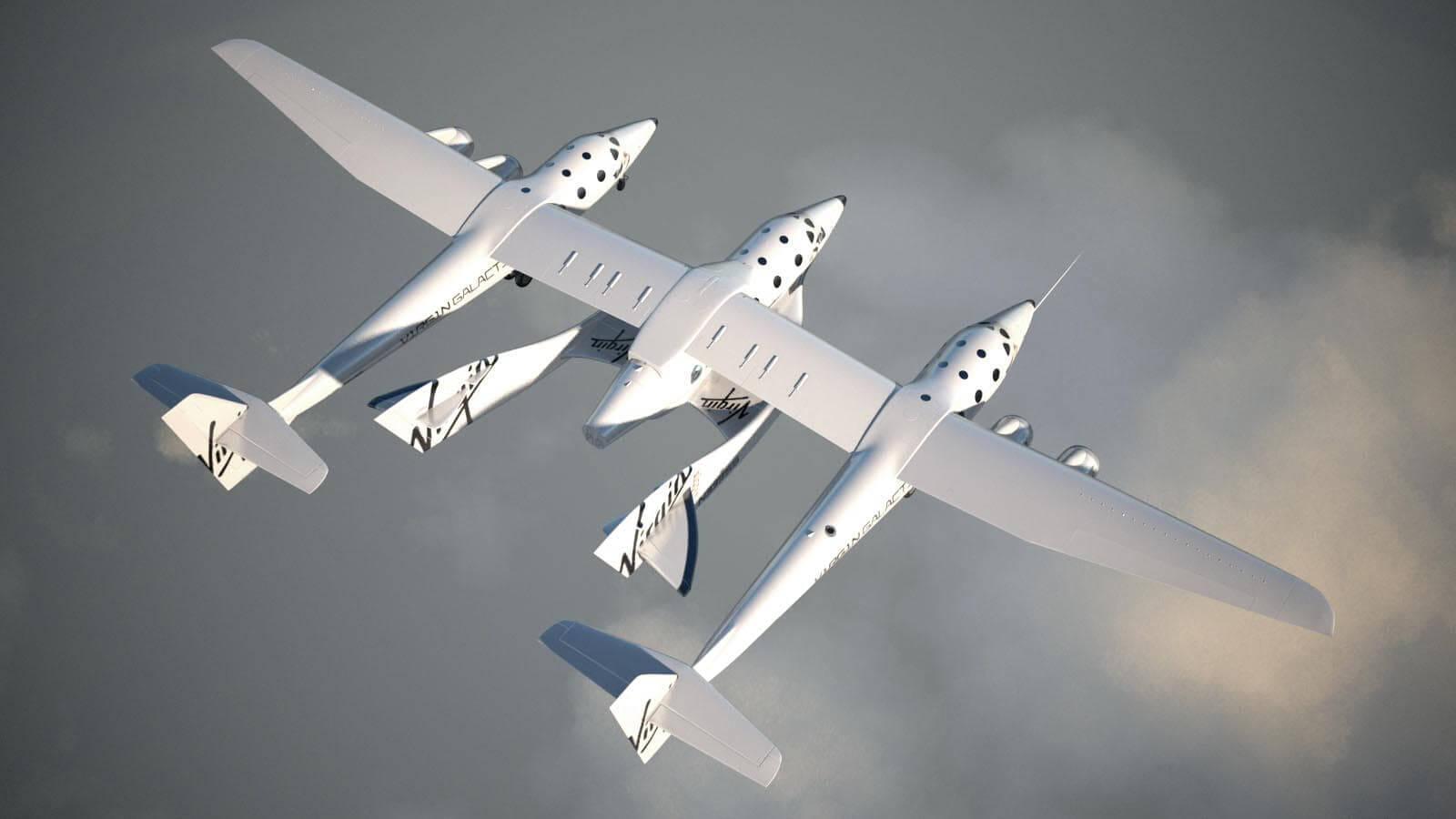 Virgin Galactic Shuttle - 3D Model by SQUIR
