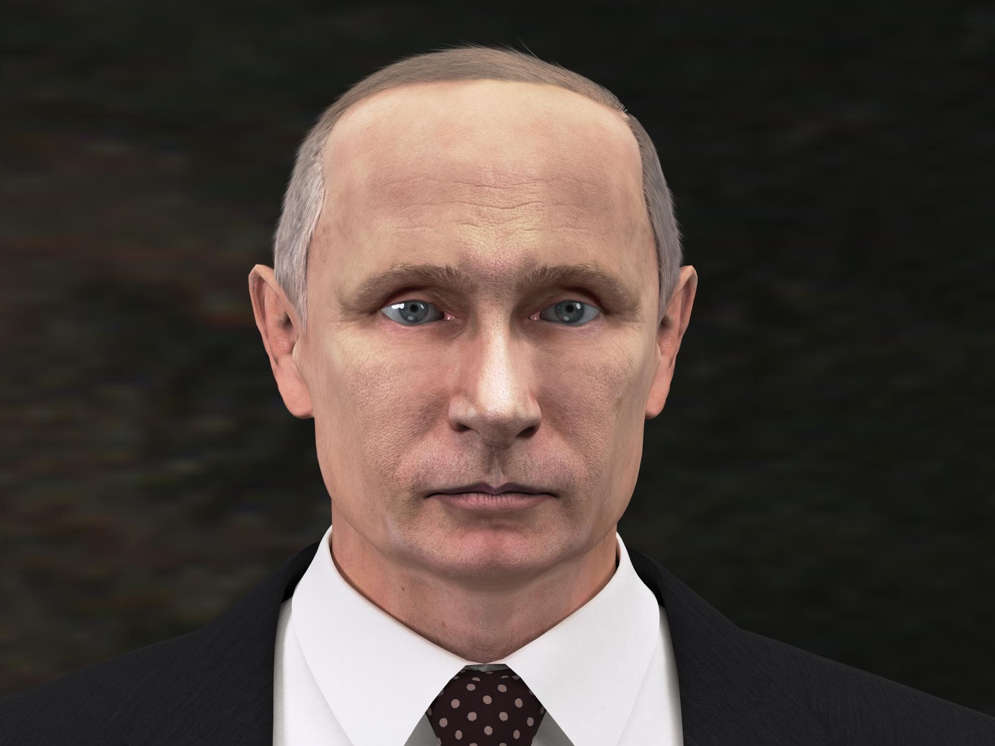 Vladimir Putin - 3D Model by SQUIR