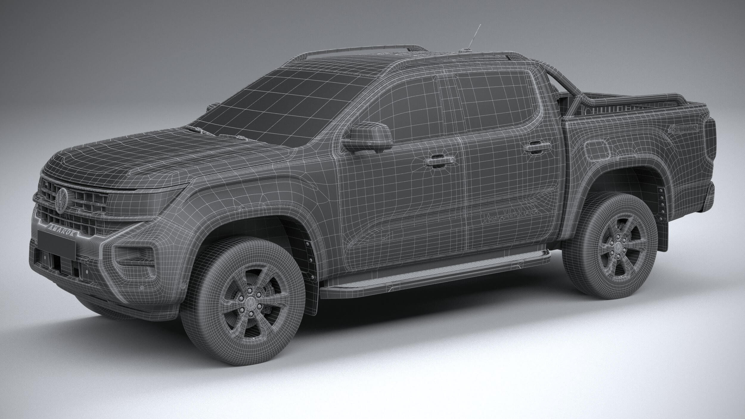 Volkswagen Amarok 2023 - 3D Model by SQUIR