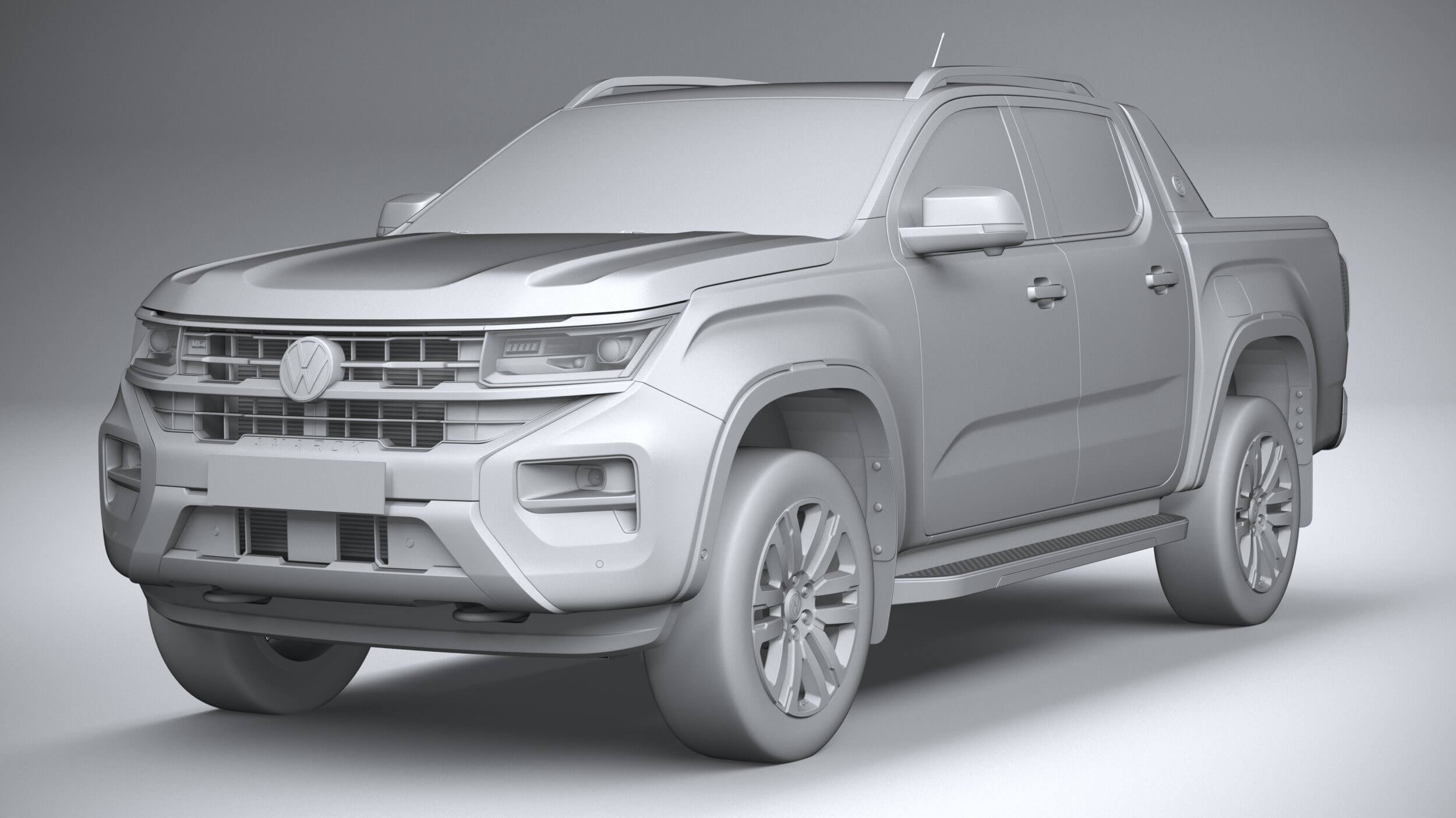 Volkswagen Amarok Aventura 2023 - 3D Model by SQUIR