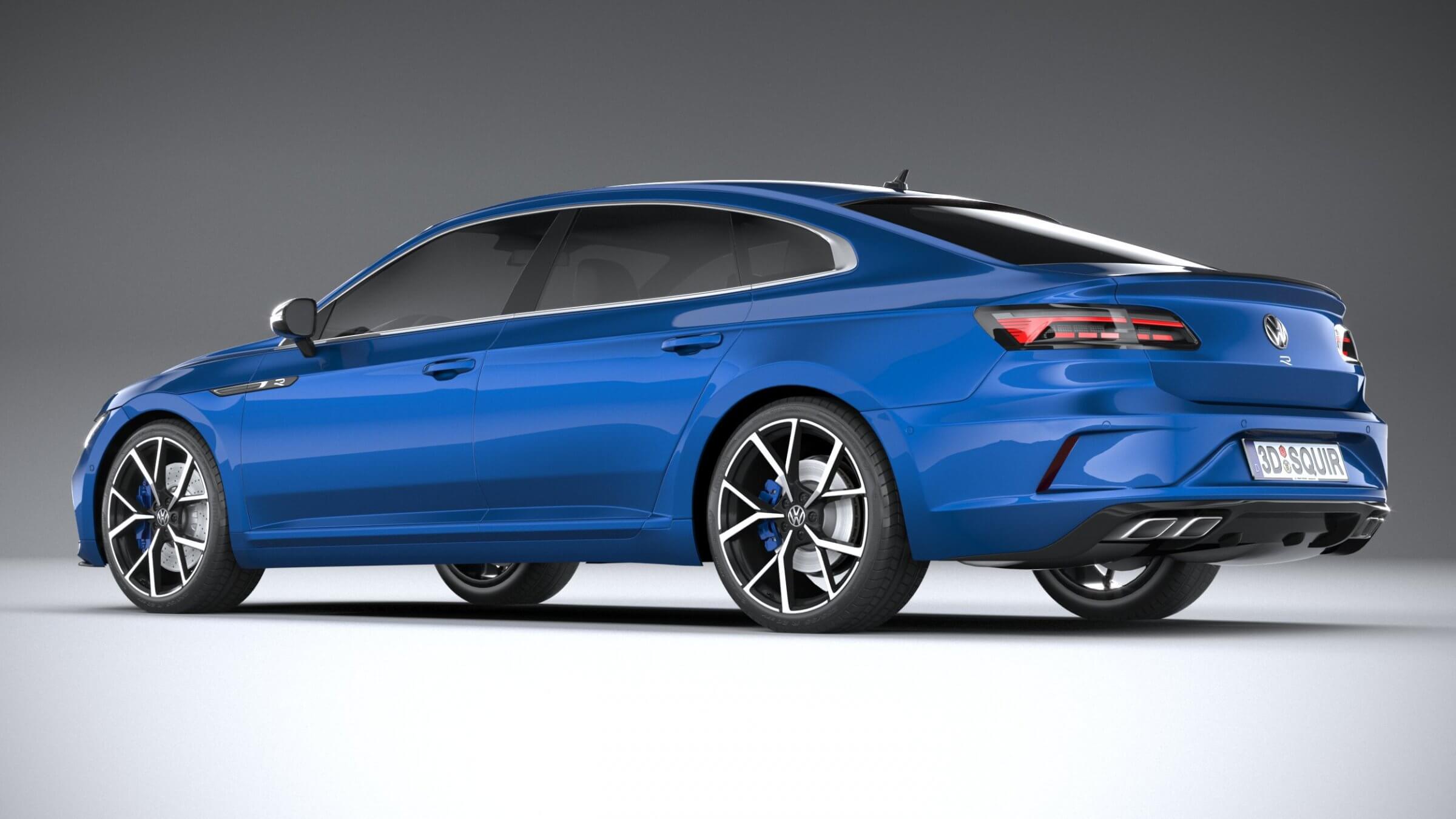 Volkswagen Arteon R 2021 - 3D Model by SQUIR