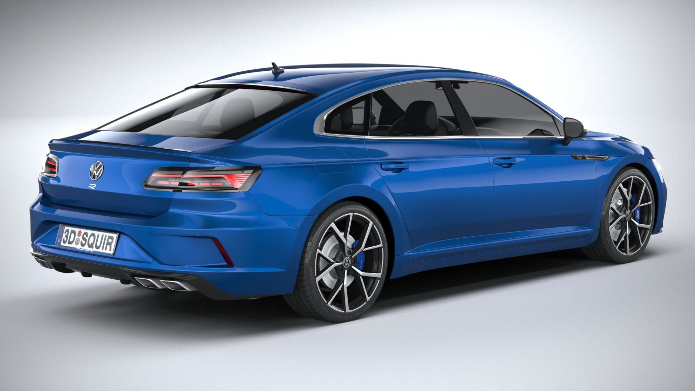 Volkswagen Arteon R 2021 - 3D Model by SQUIR