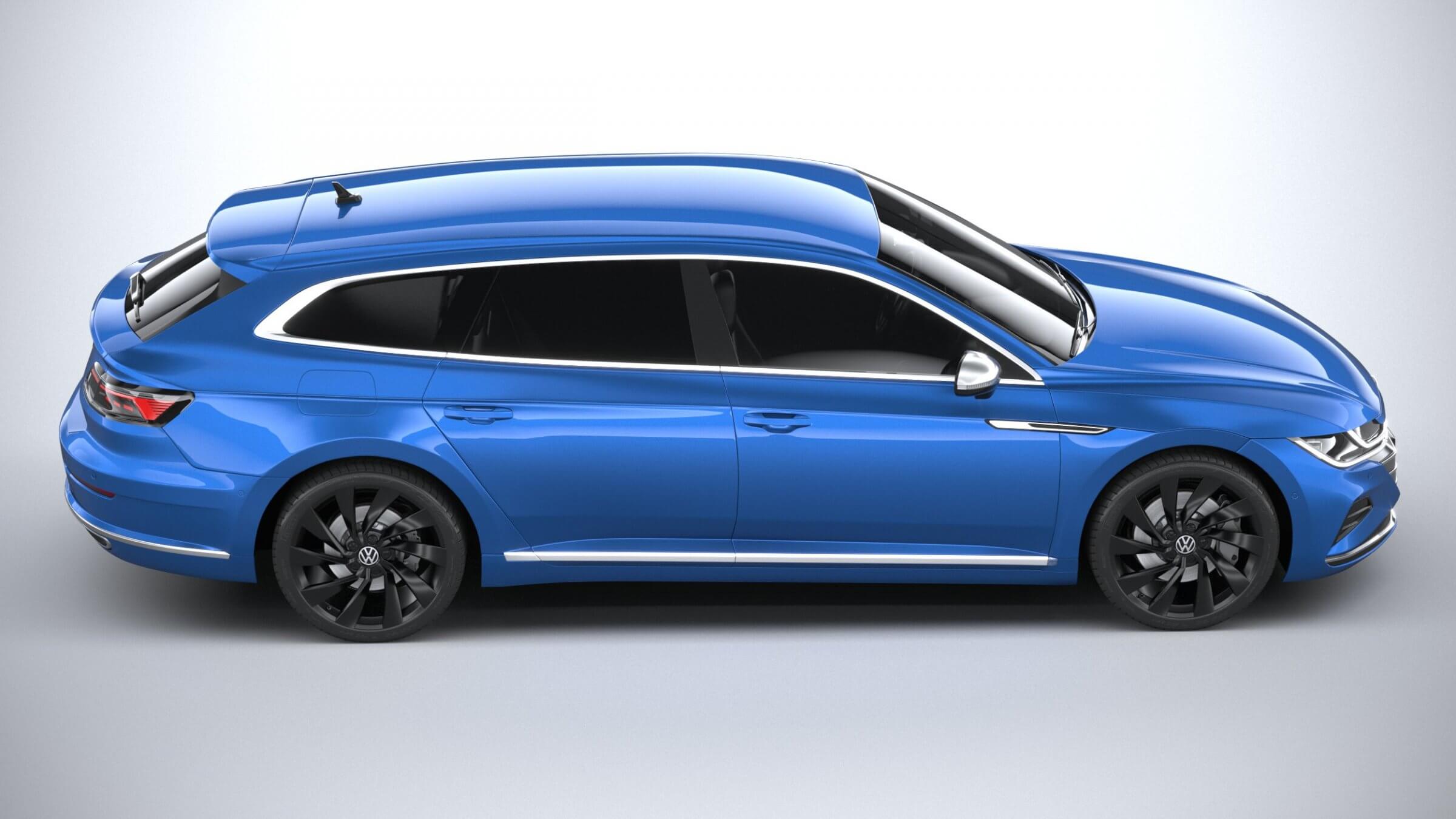 Volkswagen Arteon Shooting Brake Elegance 2021 - 3D Model by SQUIR