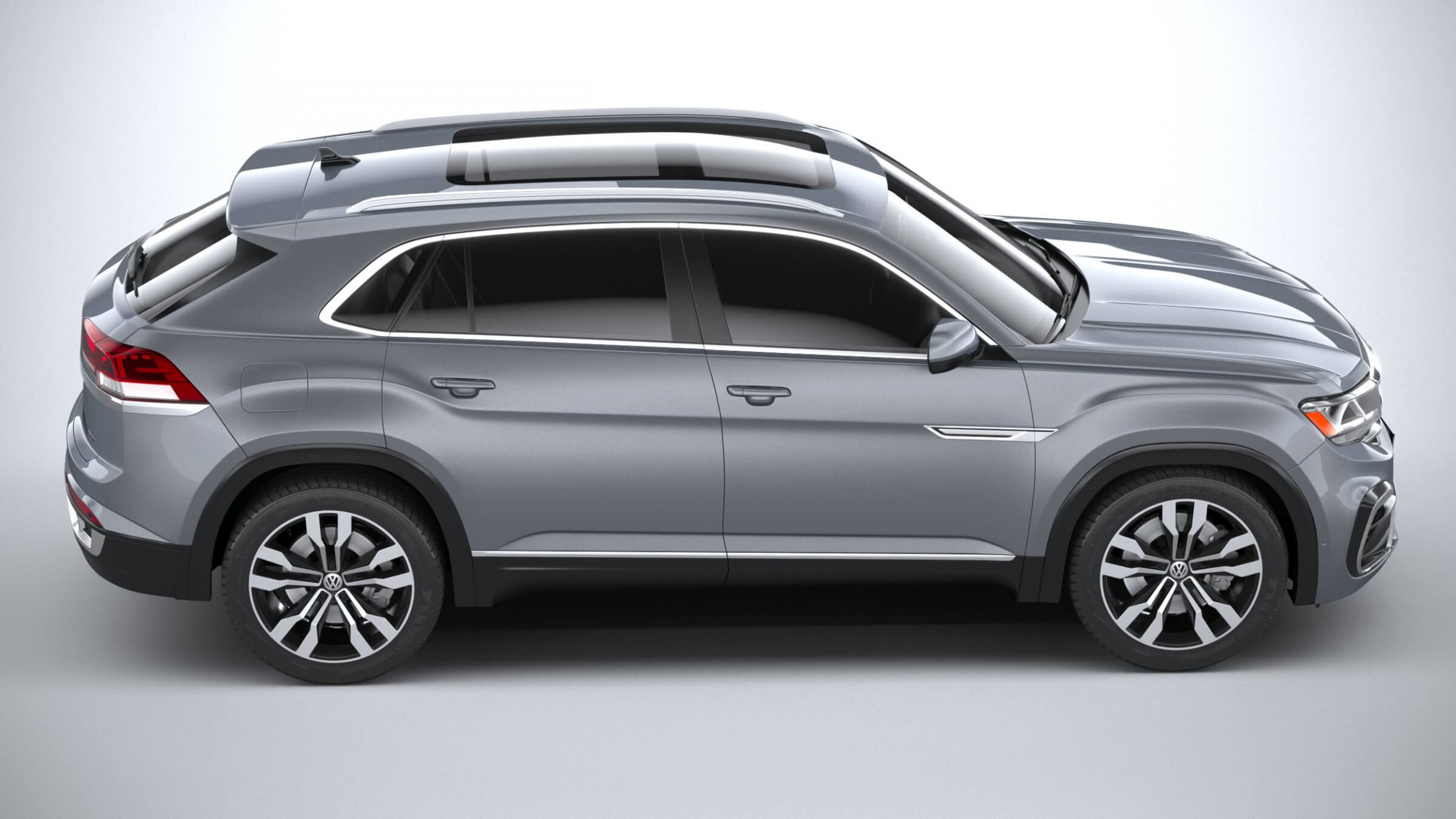 Volkswagen Atlas Cross Sport R-Line 2021 3D Model by SQUIR