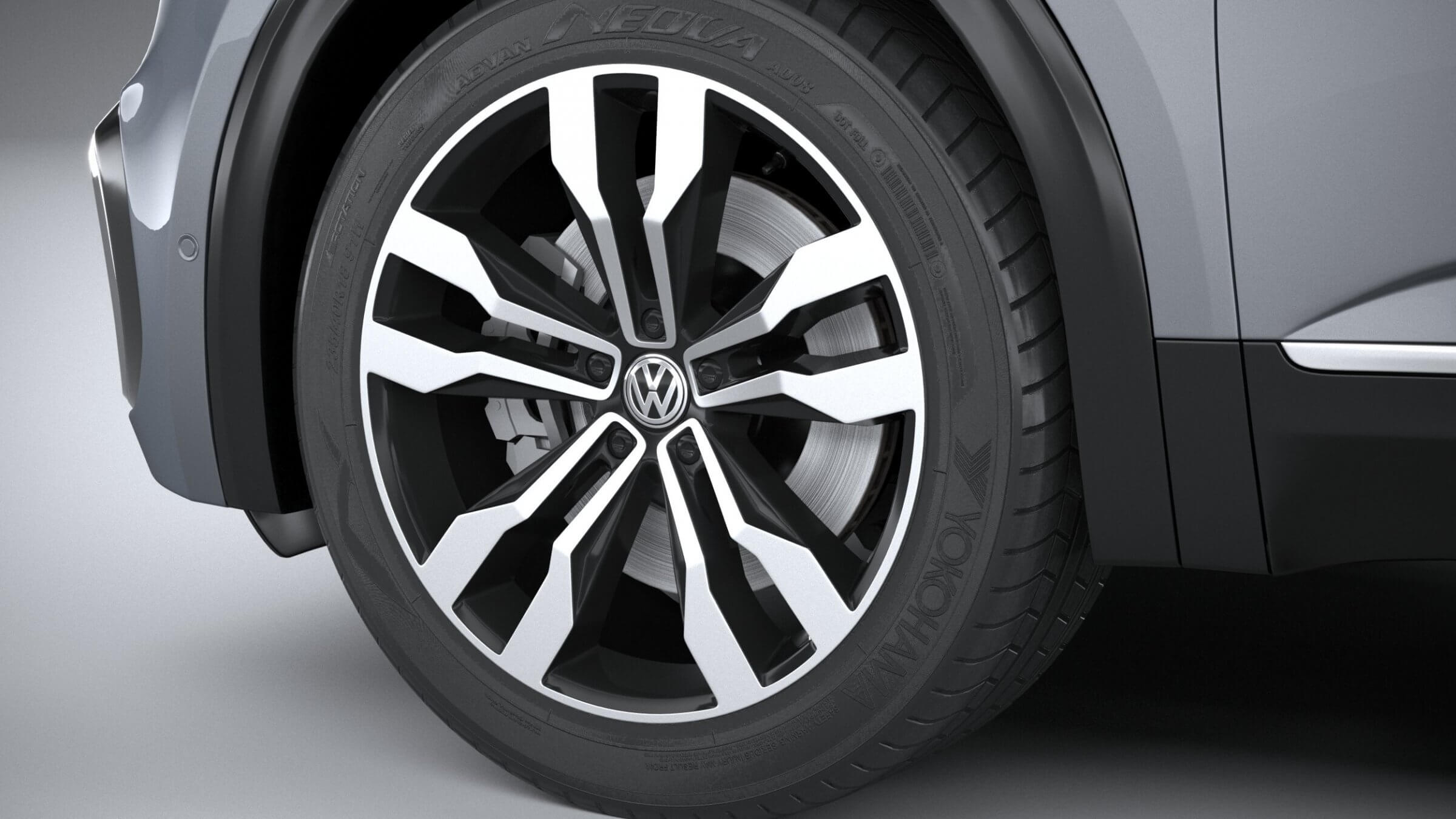 Volkswagen Atlas Cross Sport R-Line 2021 3D Model by SQUIR