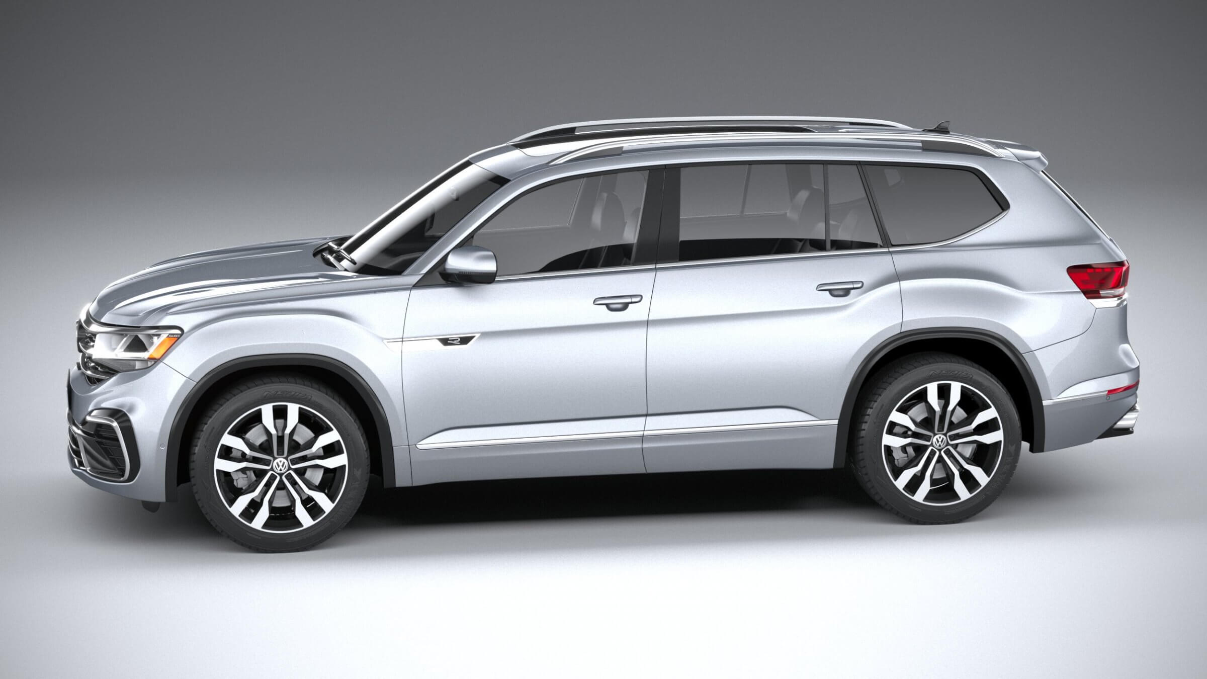 Volkswagen Atlas R-line 2021 3D Model by SQUIR