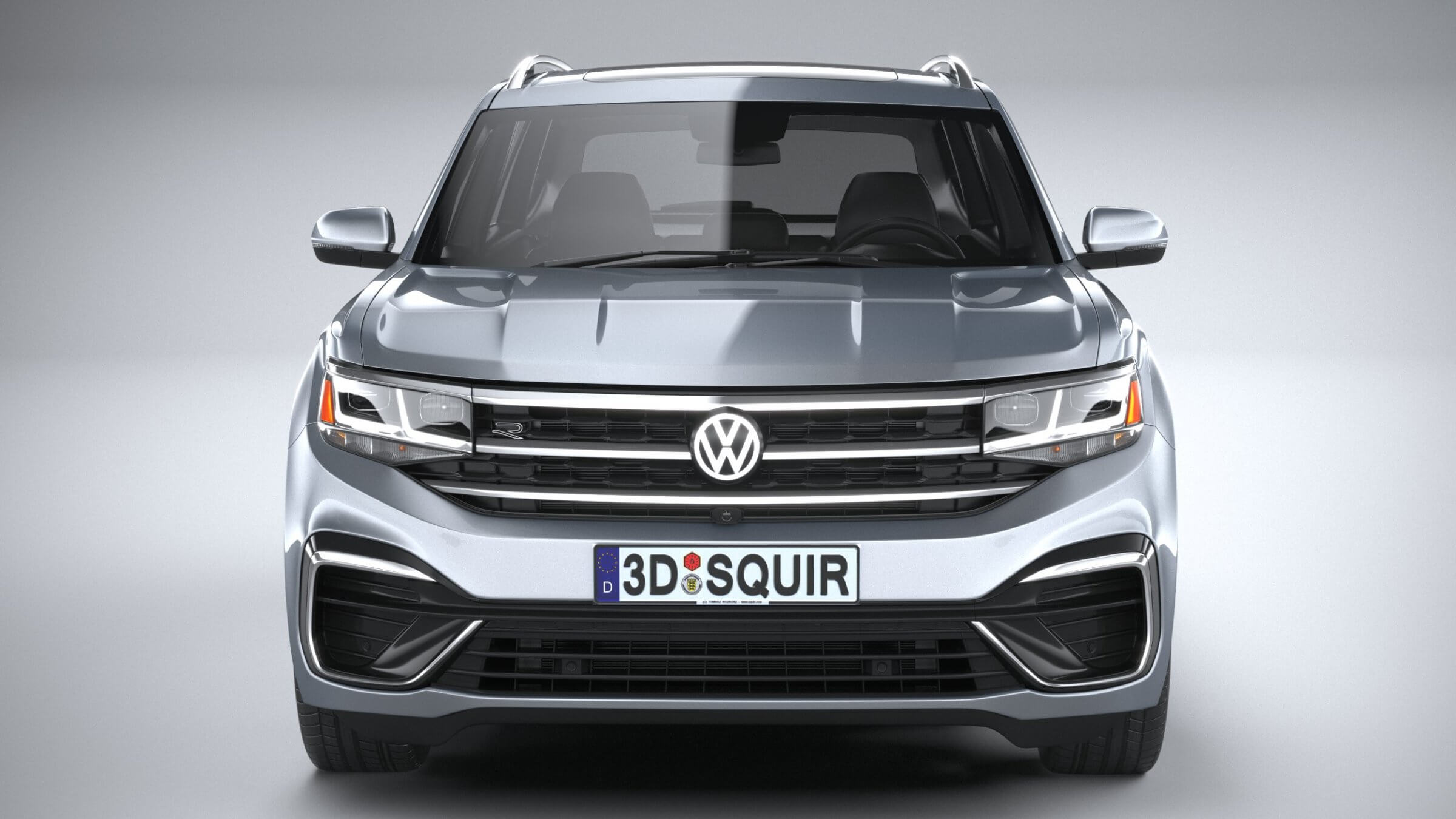 Volkswagen Atlas R-line 2021 3D Model by SQUIR