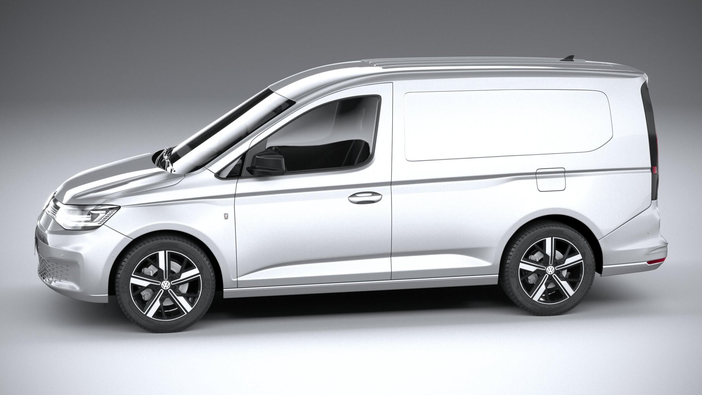 Volkswagen Caddy Commerce Pro Van 2022 - 3D Model by SQUIR