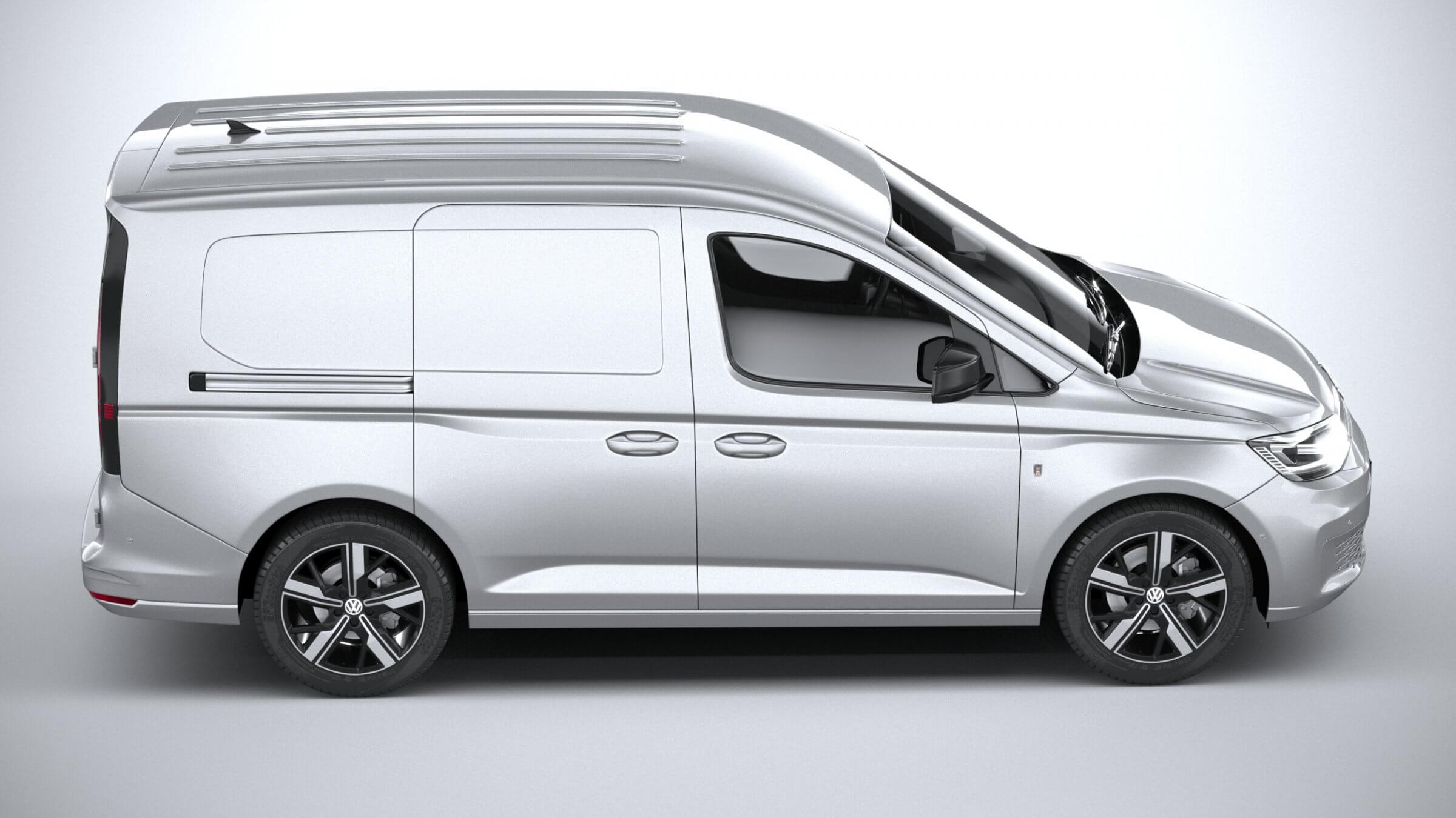 Volkswagen Caddy Commerce Pro Van 2022 - 3D Model by SQUIR