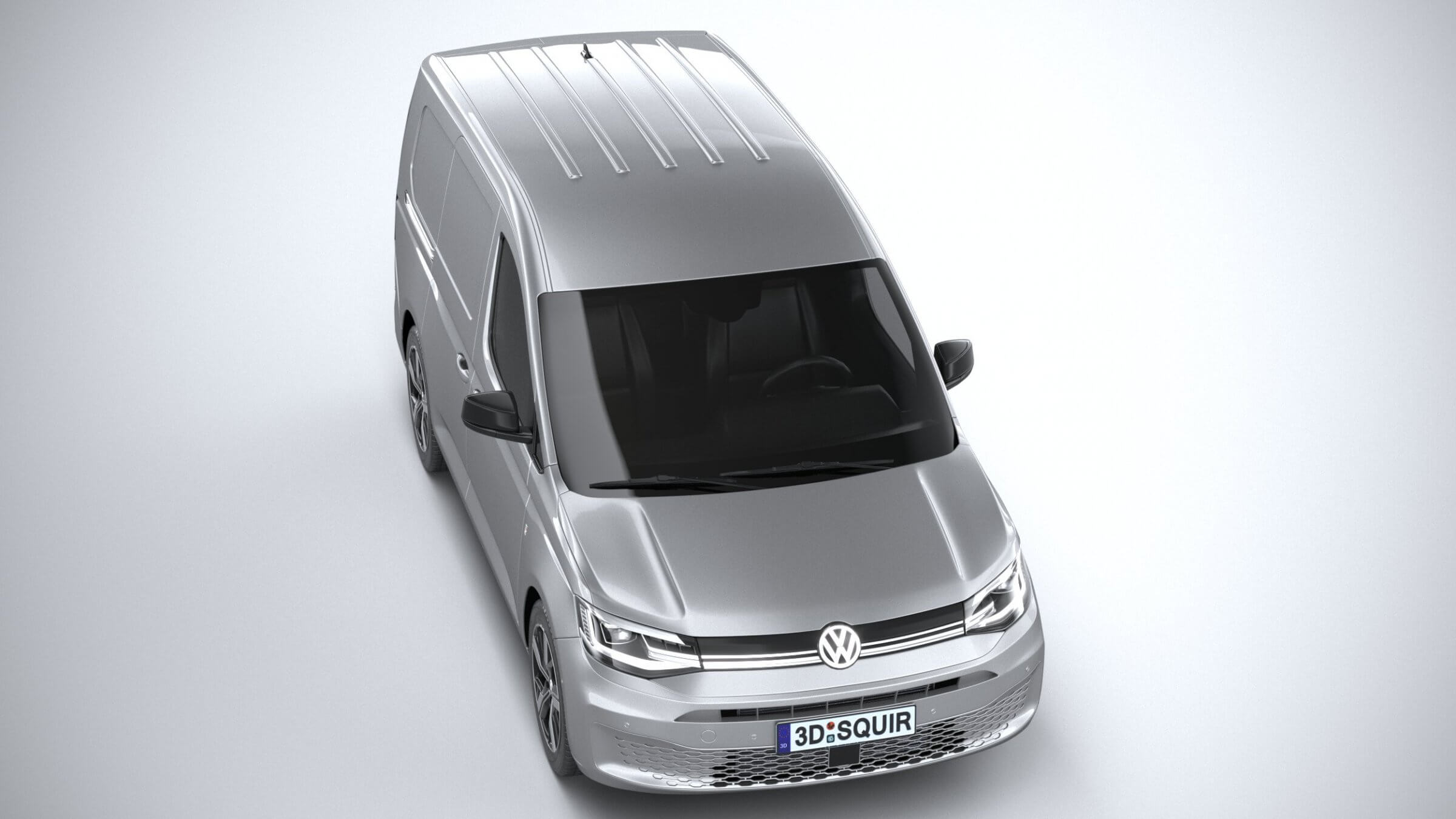 Volkswagen Caddy Commerce Pro Van 2022 - 3D Model by SQUIR