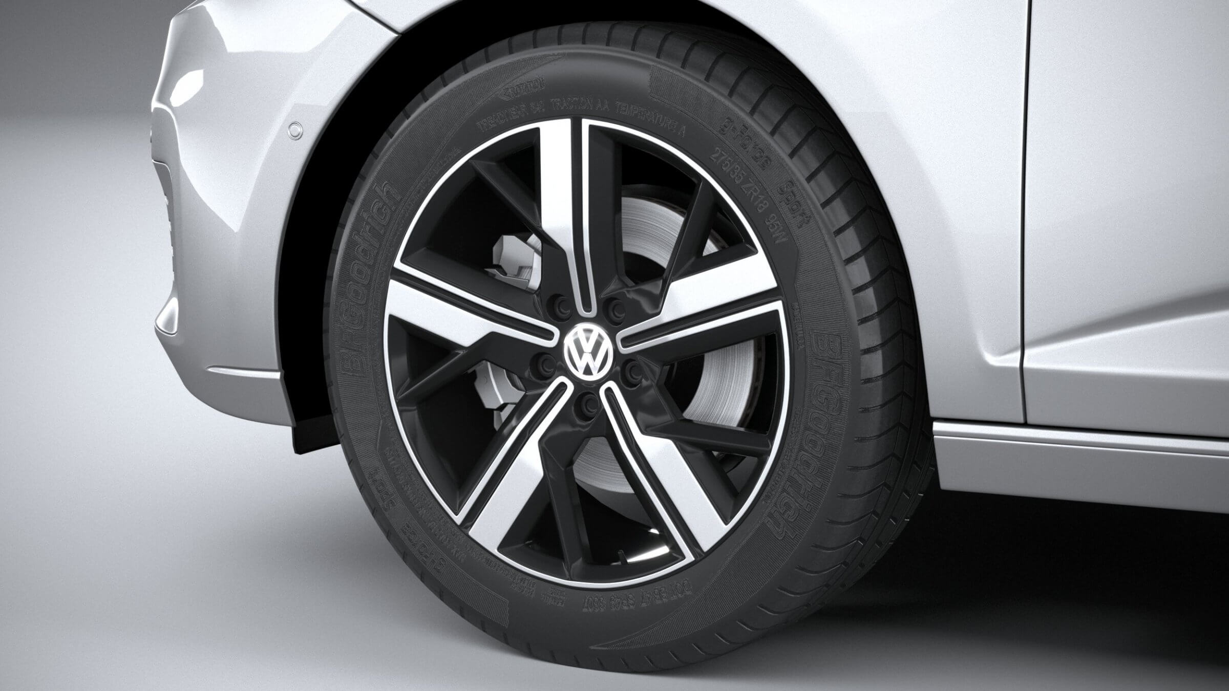 Volkswagen Caddy Commerce Pro Van 2022 - 3D Model by SQUIR