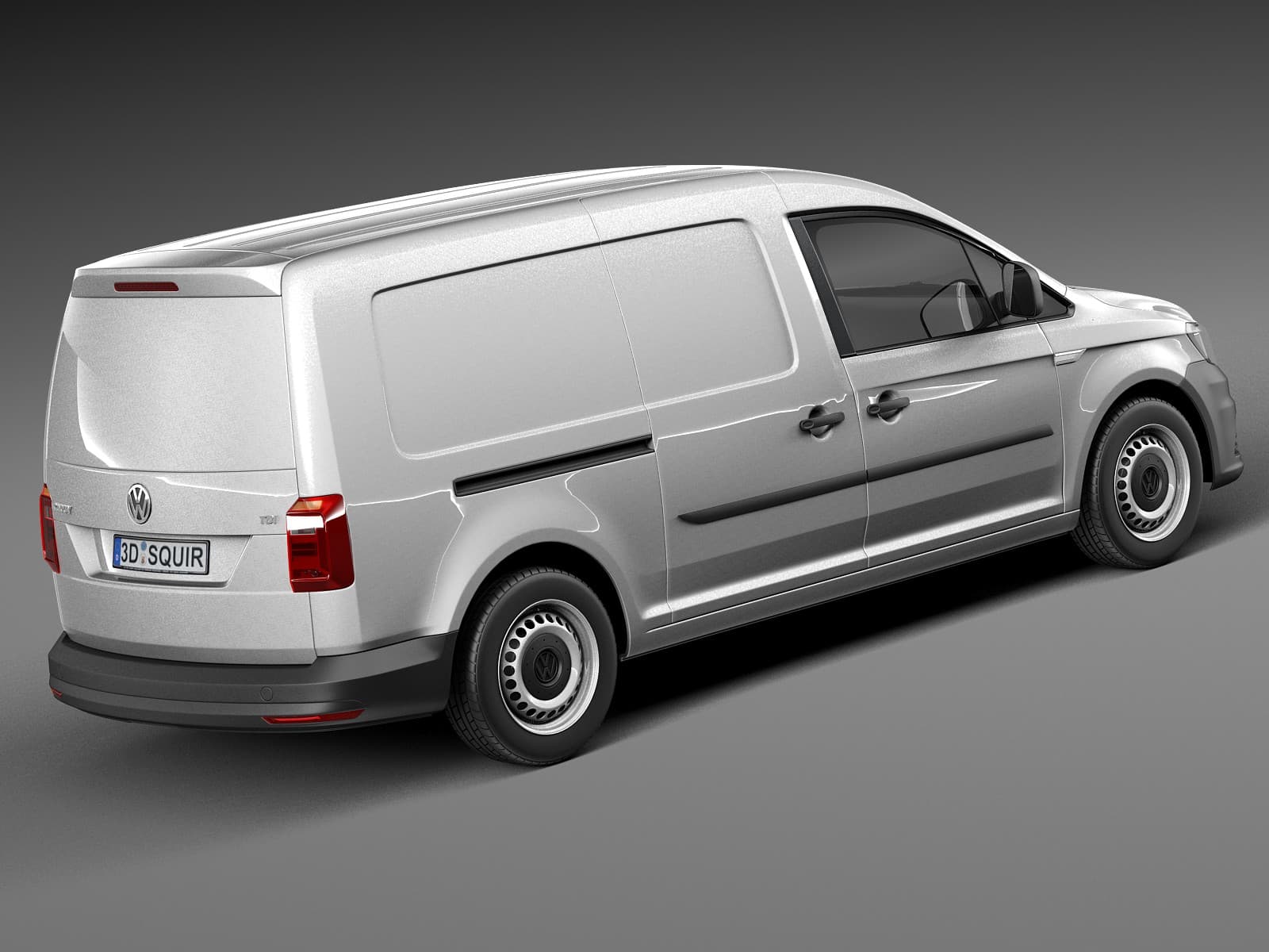Volkswagen Caddy Maxi 2016 - 3D Model by SQUIR