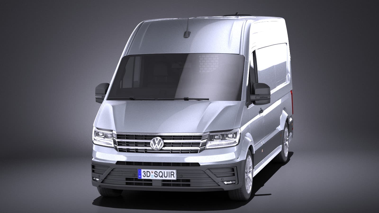 Volkswagen Crafter 2018 (V-Ray) 3D Model by SQUIR