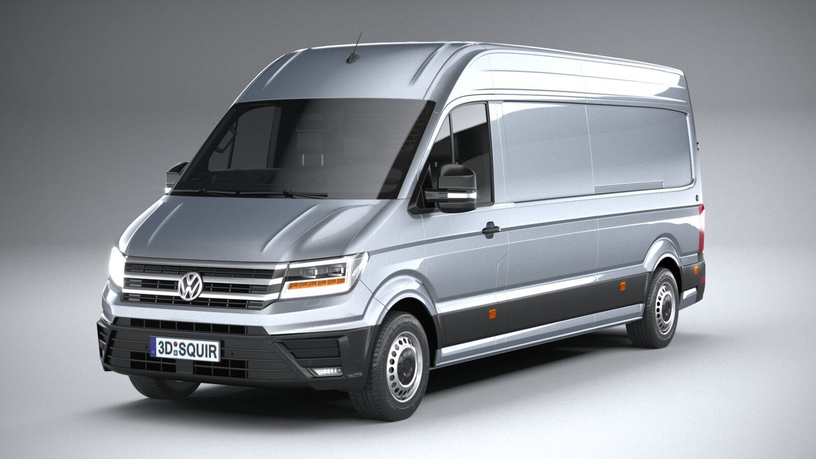 Volkswagen Crafter Long High Roof 2019 - 3D Model by SQUIR