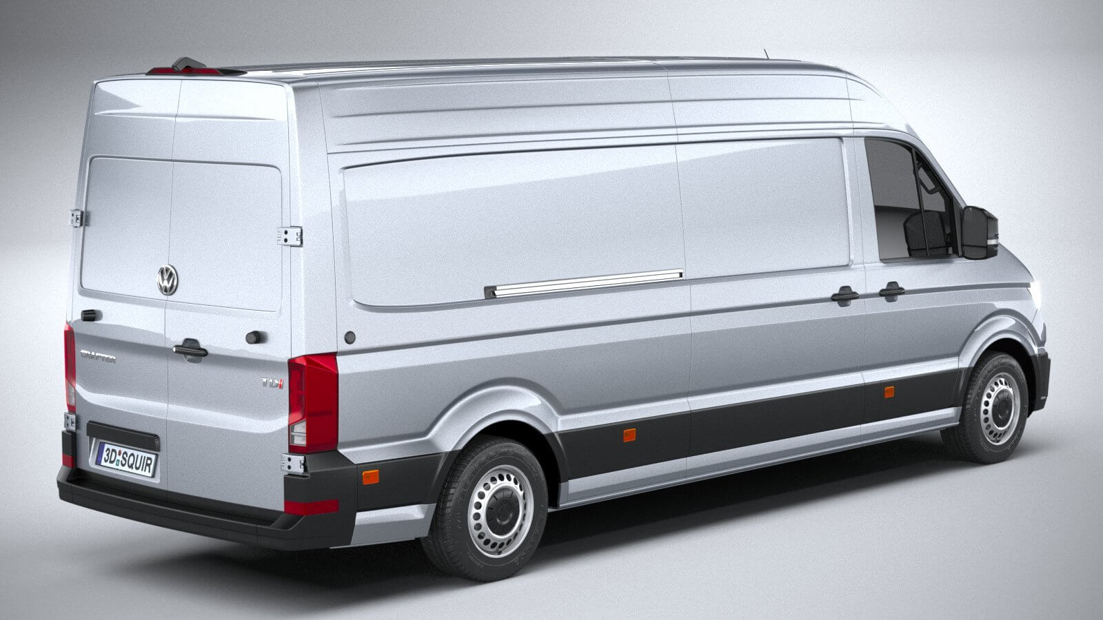 Volkswagen Crafter Long High Roof 2019 - 3D Model by SQUIR