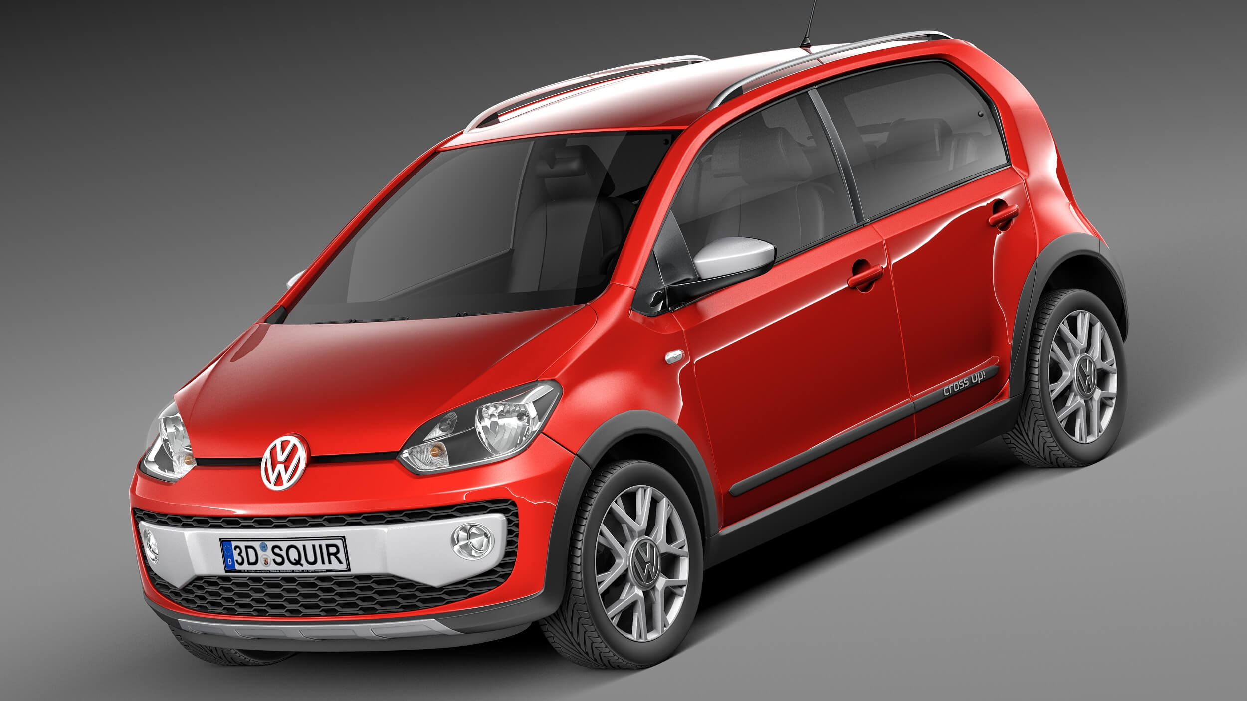 Volkswagen Cross Up 2014 - 3D Model by SQUIR