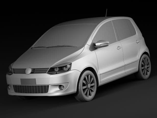 Volkswagen Fox 2010 - 3D Model by SQUIR