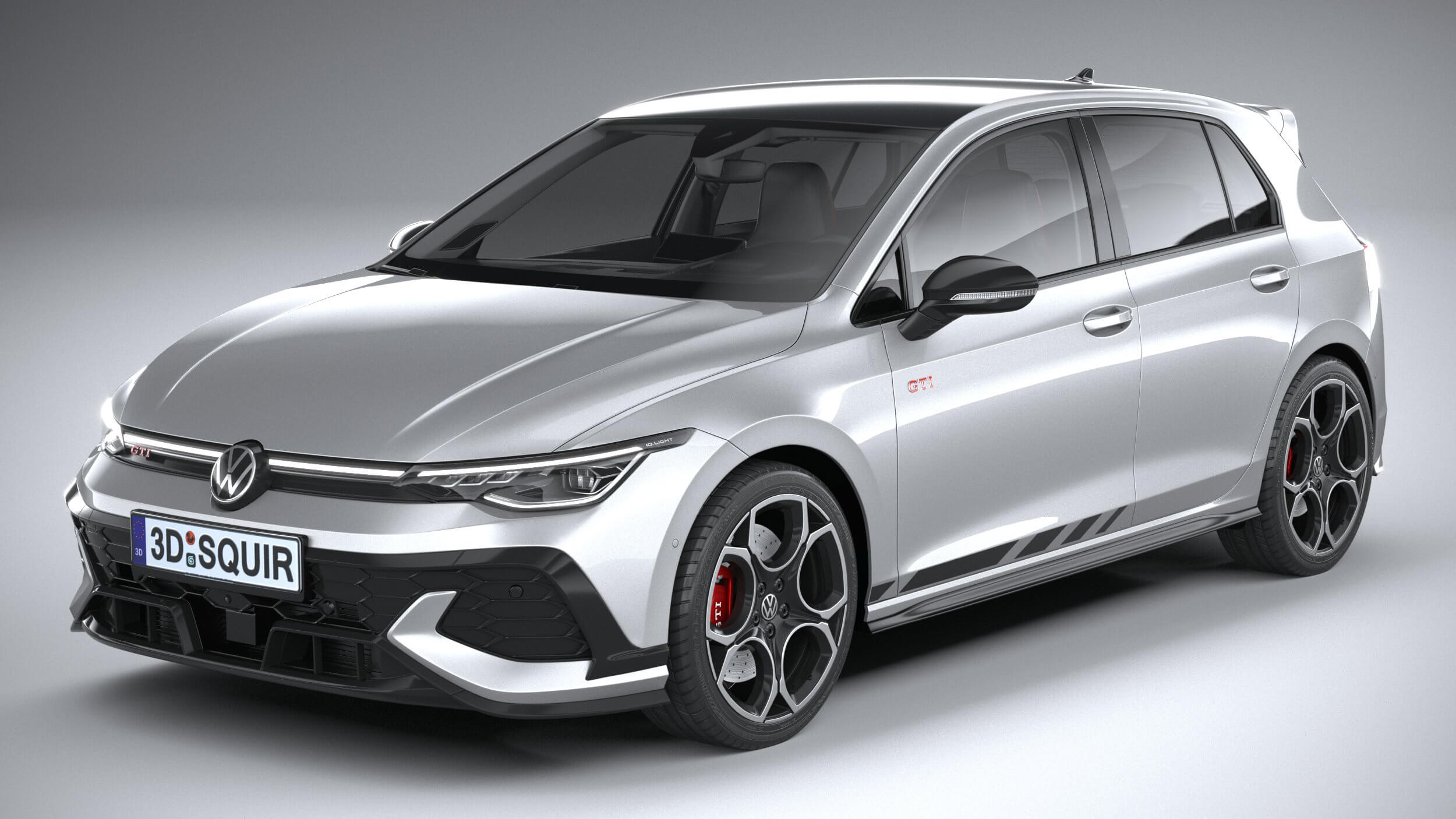 Volkswagen Golf Clubsport GTI 2025 - 3D Model by SQUIR