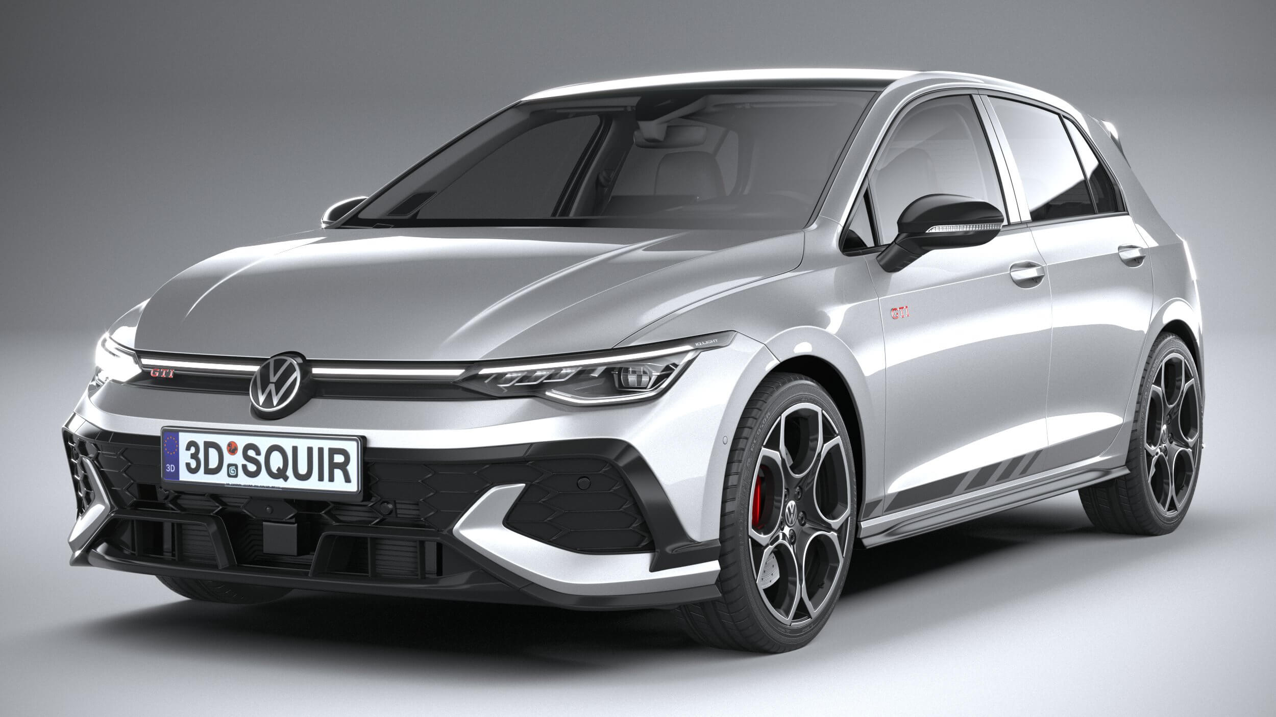 Volkswagen Golf Clubsport GTI 2025 - 3D Model by SQUIR