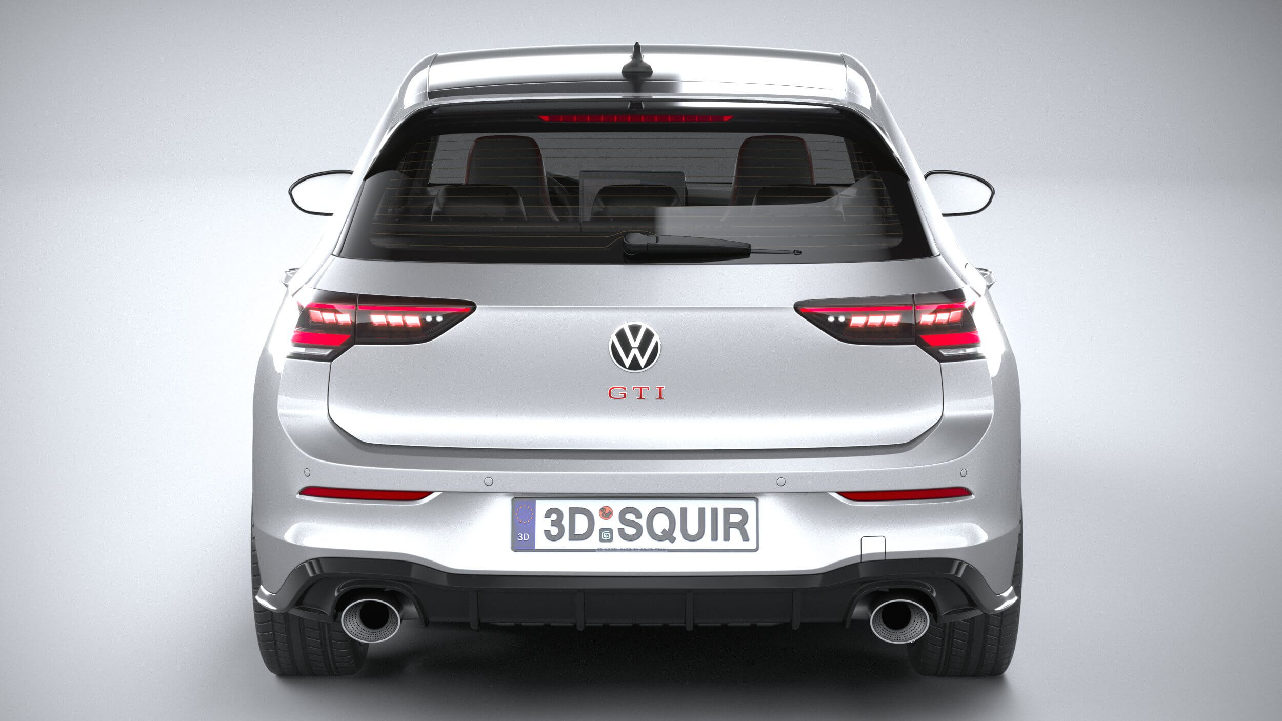 Volkswagen Golf Clubsport GTI 2025 - 3D Model by SQUIR