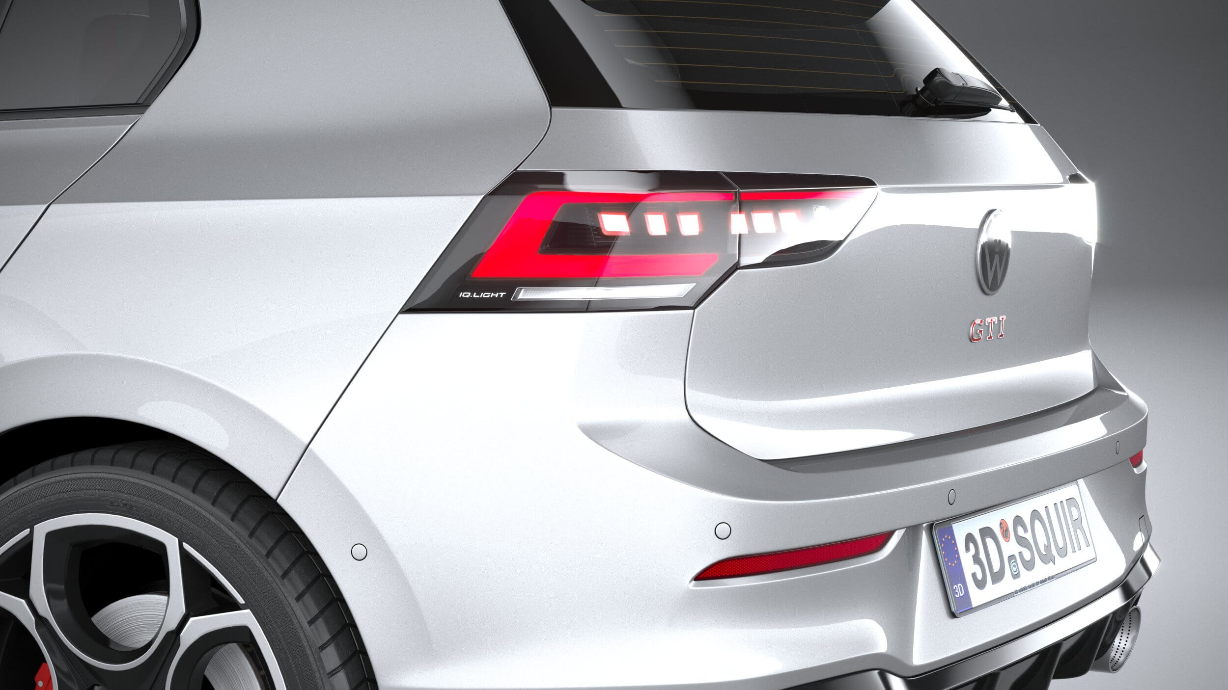 Volkswagen Golf Clubsport GTI 2025 - 3D Model by SQUIR