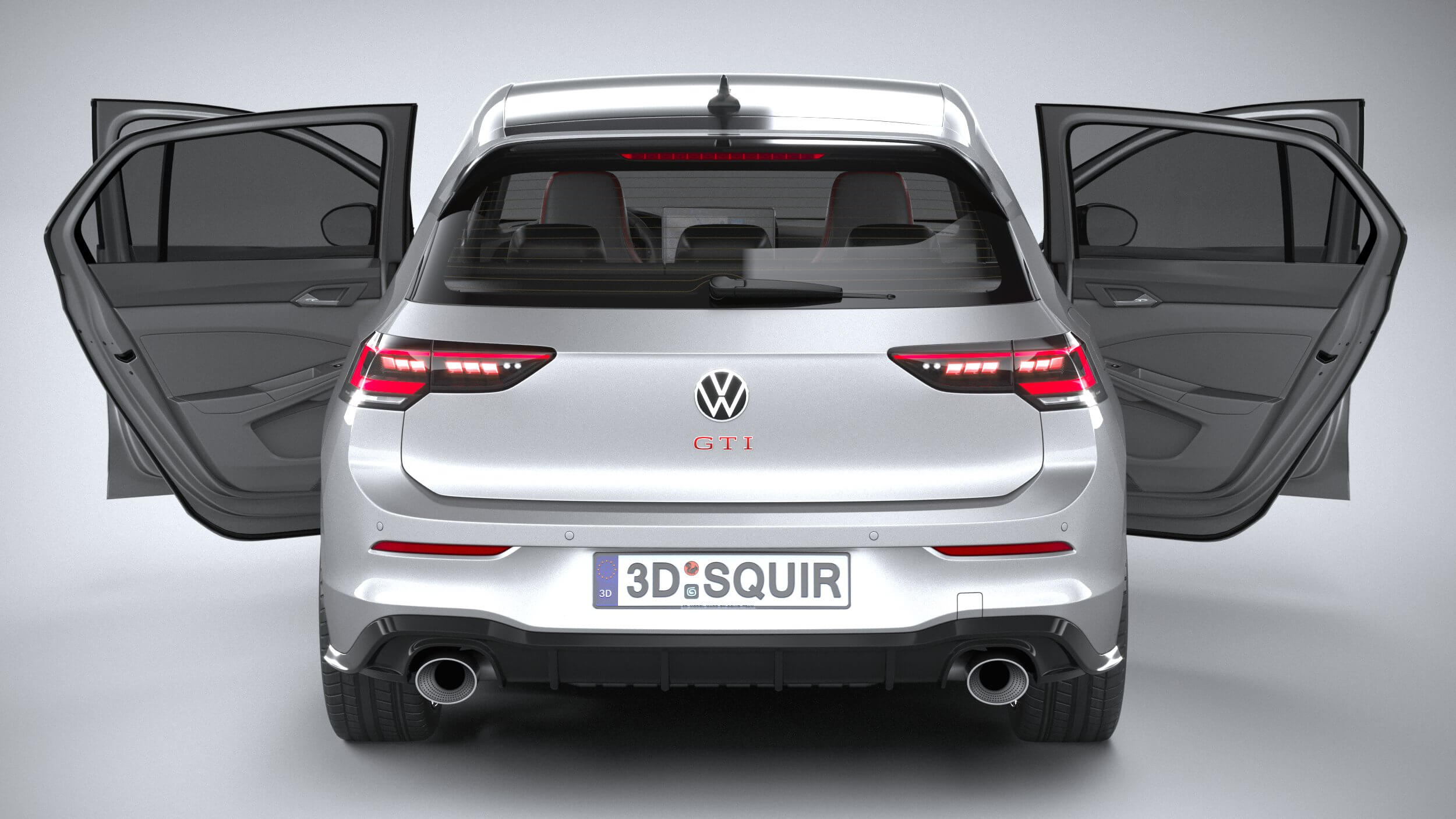 Volkswagen Golf Clubsport GTI 2025 - 3D Model by SQUIR