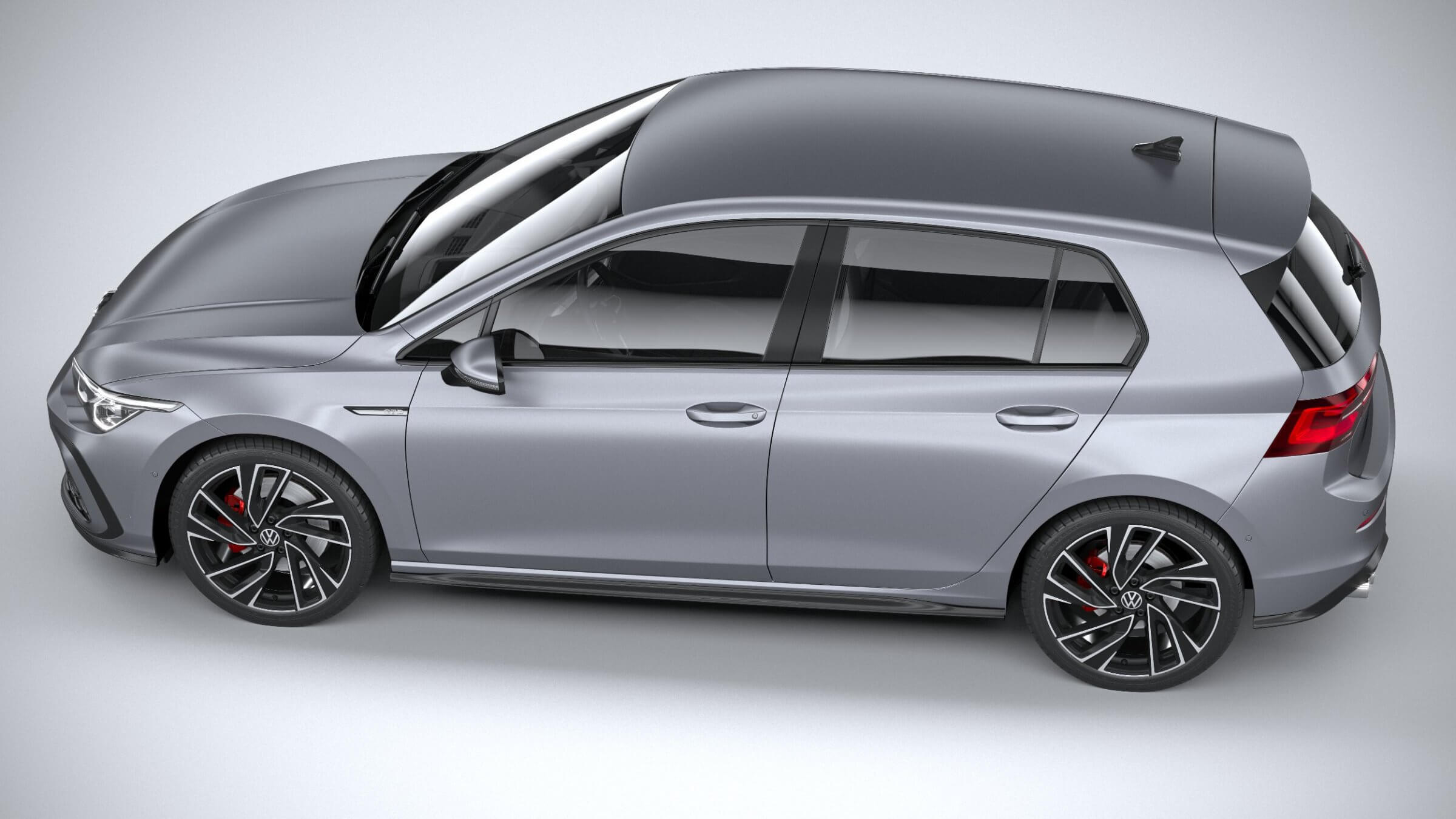 Volkswagen Golf GTD 5-door 2020 3D Model by SQUIR