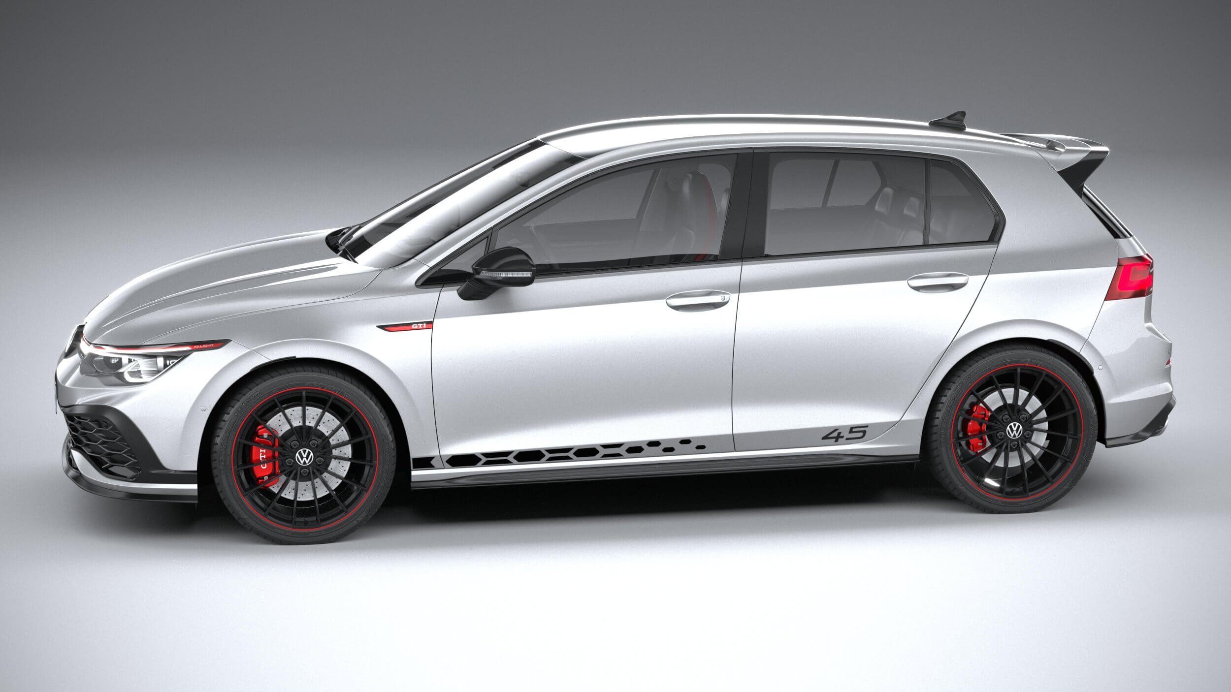 Volkswagen Golf GTI Clubsport 45 2021 - 3D Model by SQUIR