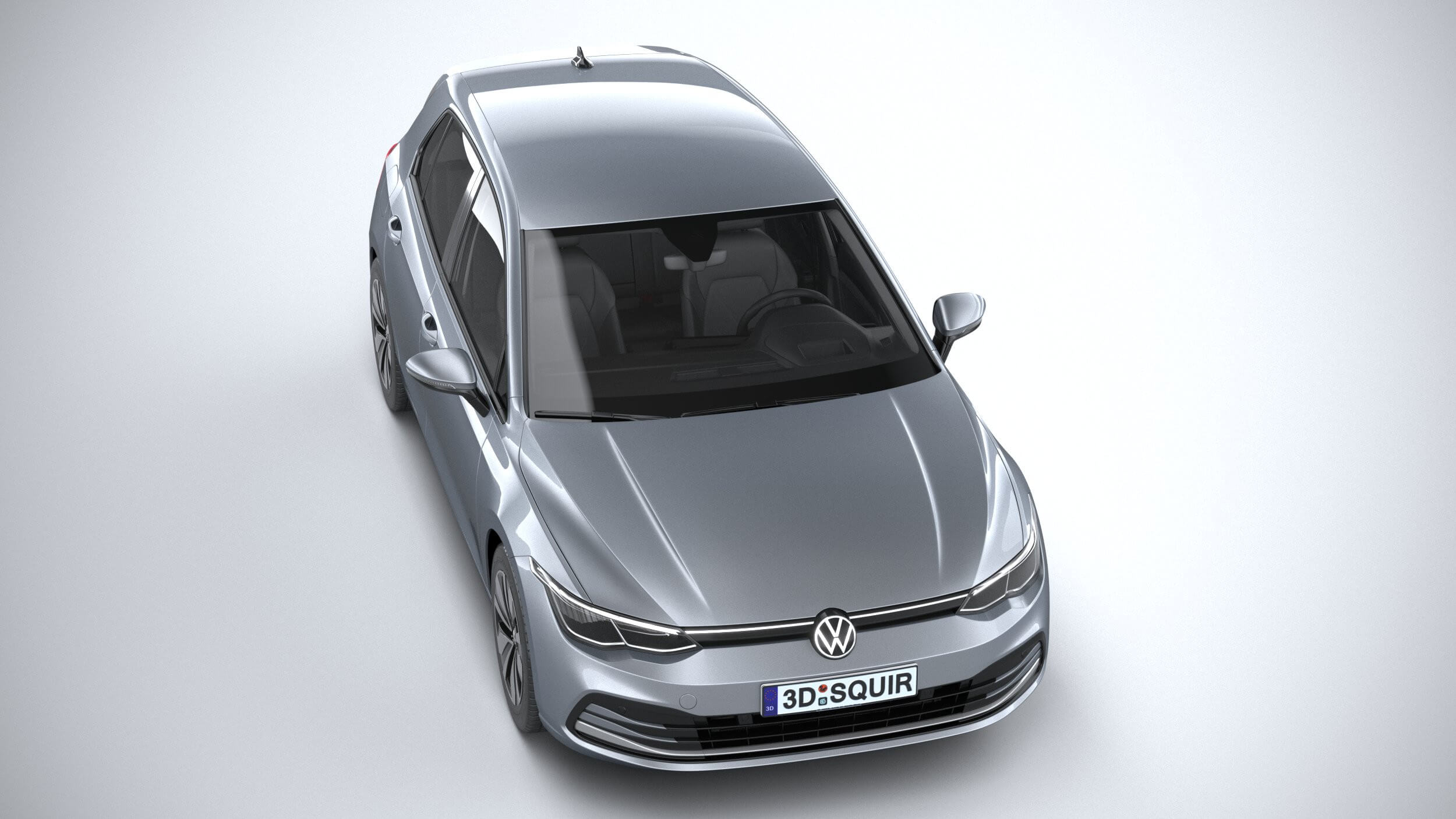 Volkswagen Golf LIFE 2023 - 3D Model by SQUIR