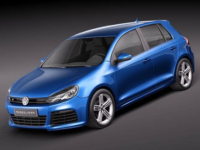 Volkswagen Golf R 2011 - 3D Model by SQUIR