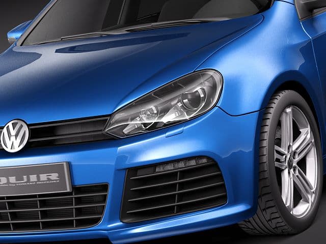 Volkswagen Golf R 2011 - 3D Model by SQUIR