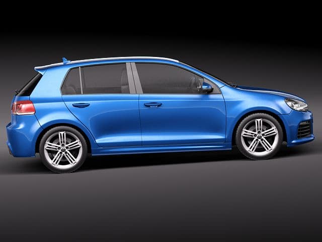 Volkswagen Golf R 2011 - 3D Model by SQUIR