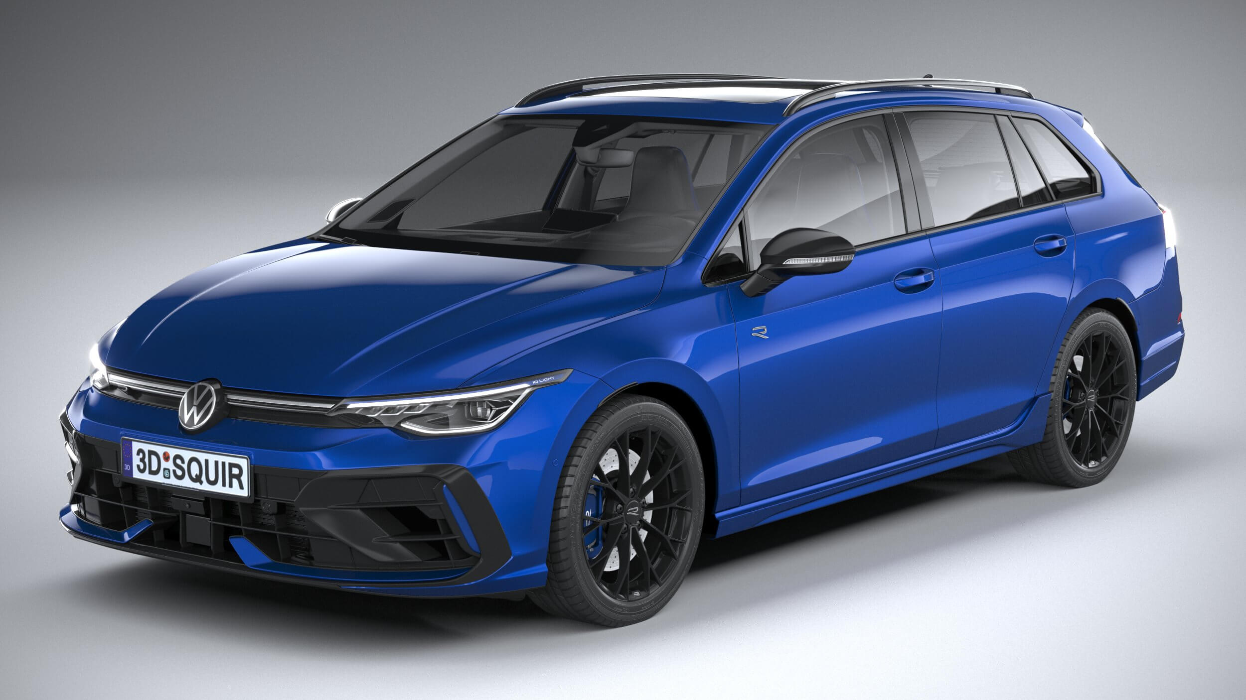Volkswagen Golf R Variant 2025 - 3D Model by SQUIR