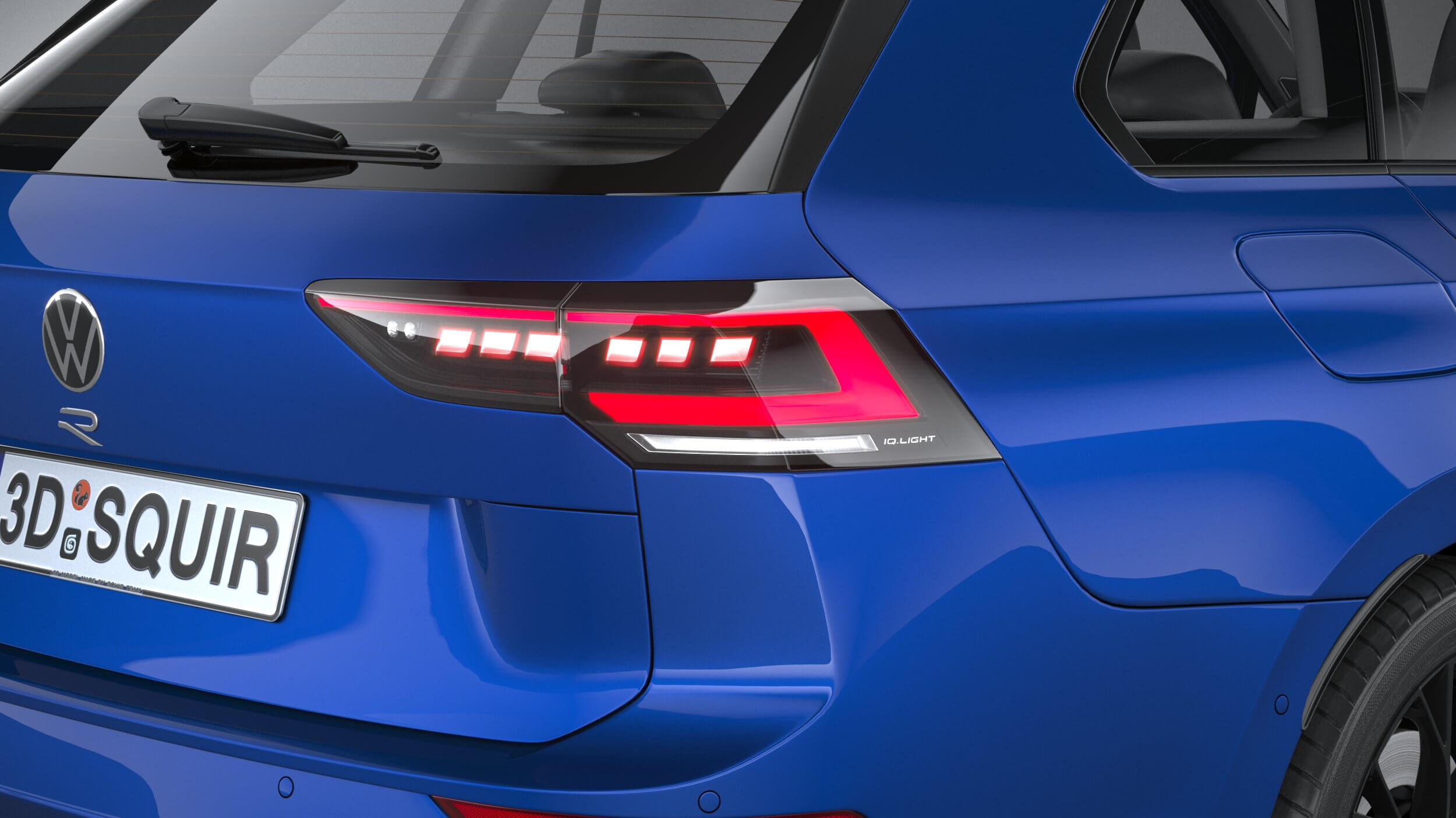 Volkswagen Golf R Variant 2025 - 3D Model by SQUIR