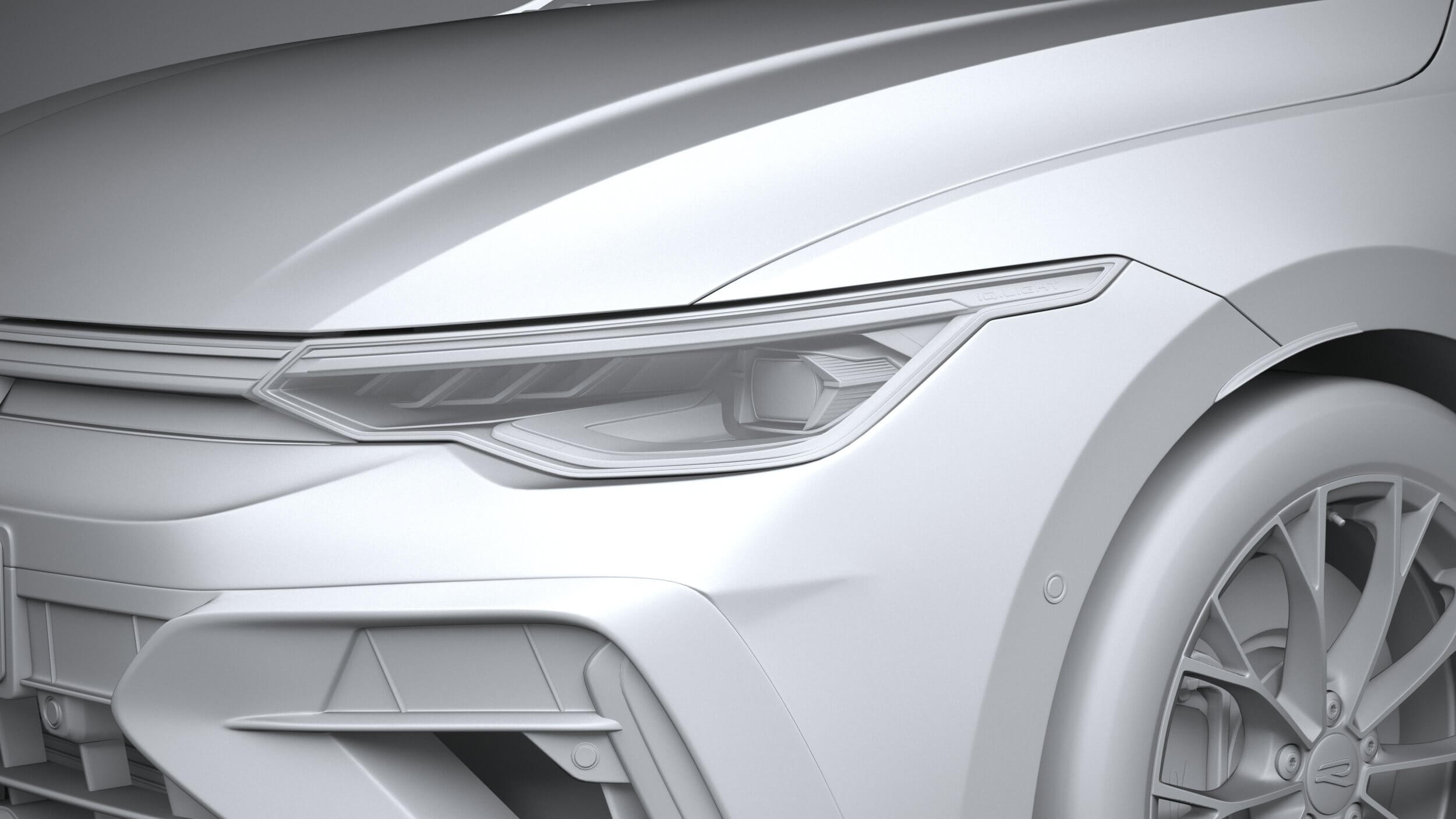 Volkswagen Golf R Variant 2025 - 3D Model by SQUIR