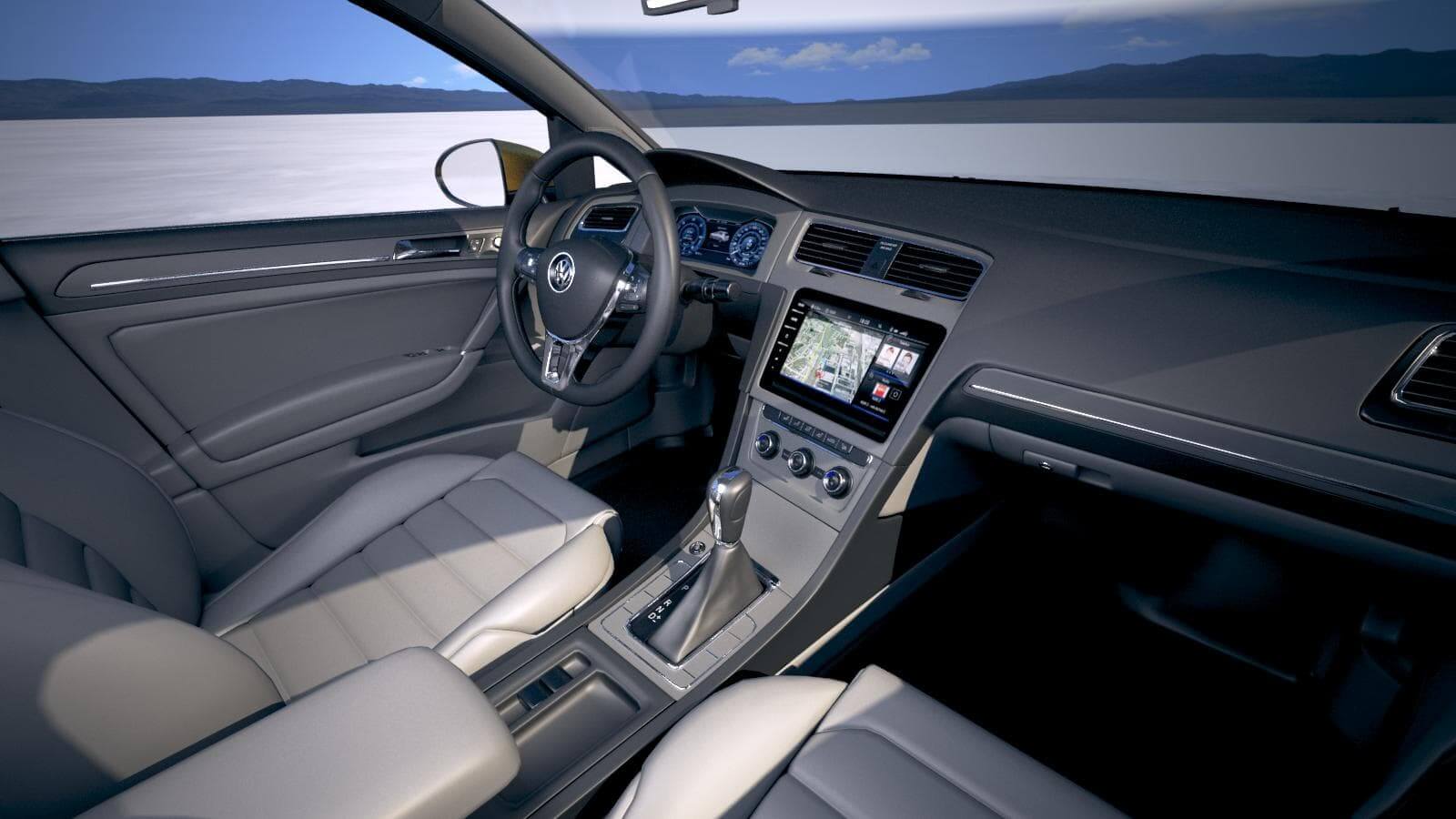 Volkswagen Golf TDI 2017 - 3D Model by SQUIR