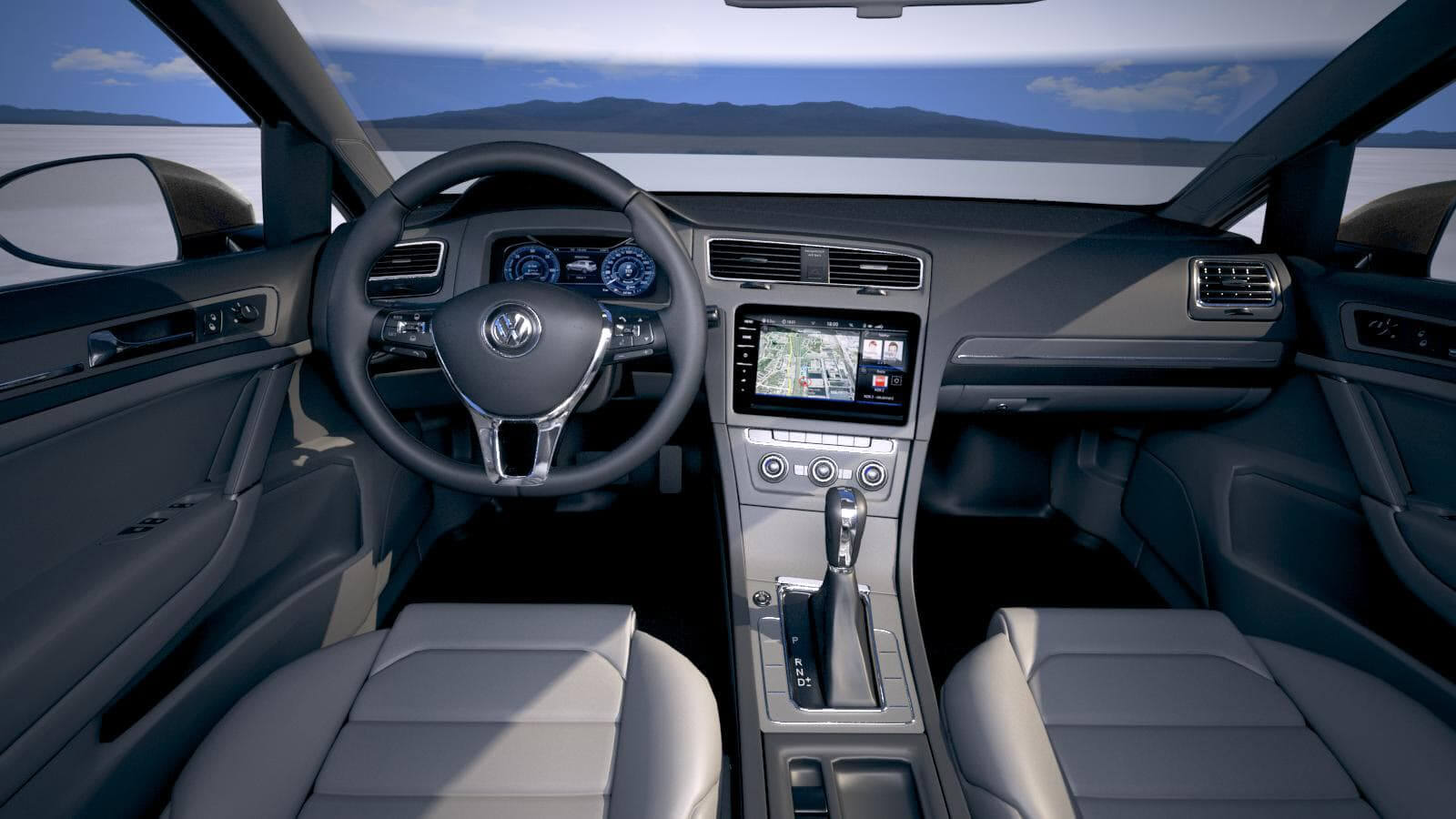 Volkswagen Golf Variant 2017 - 3D Model by SQUIR