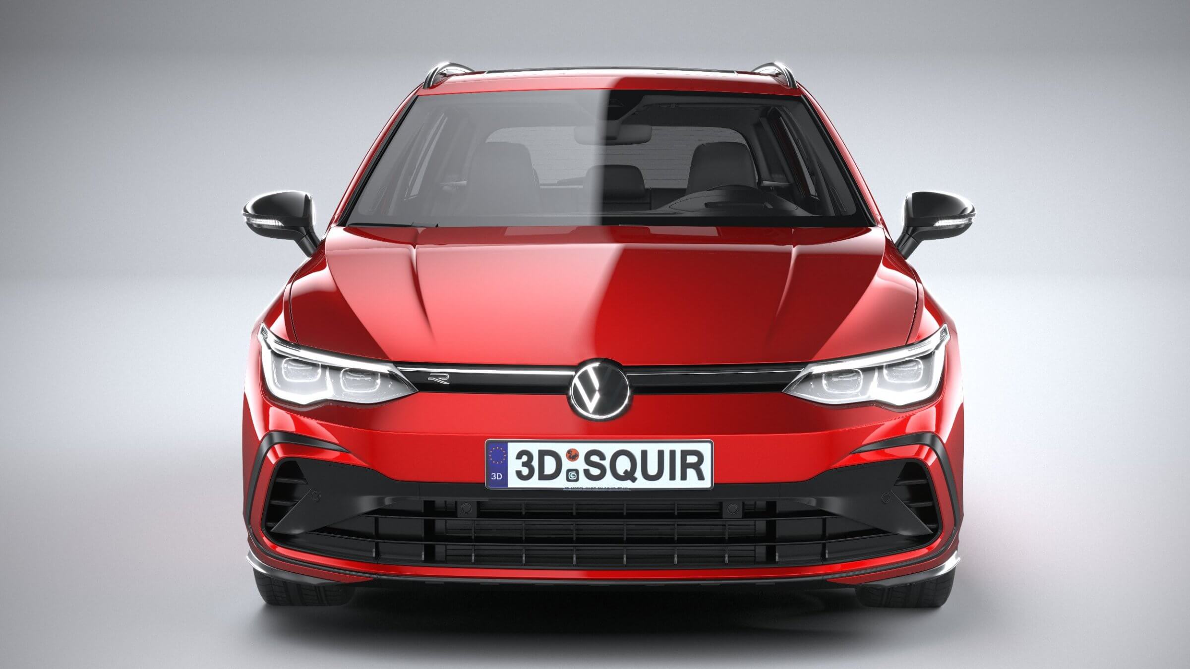 Volkswagen Golf Variant R-line 2021 3D Model by SQUIR