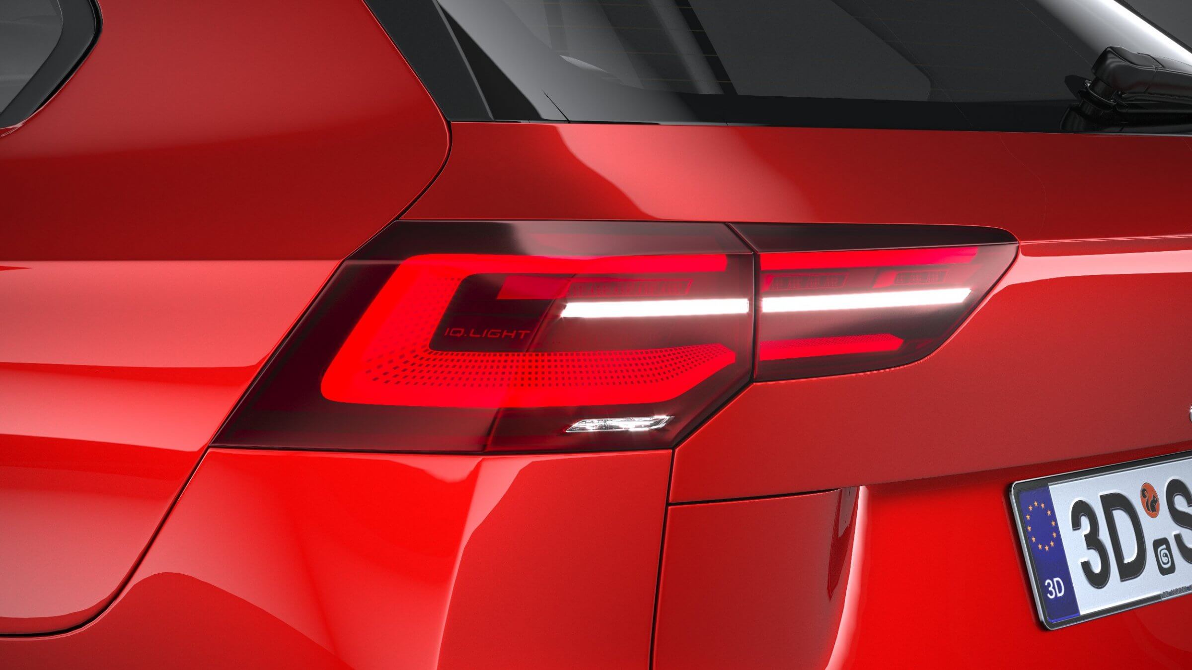 Volkswagen Golf Variant R-line 2021 3D Model by SQUIR