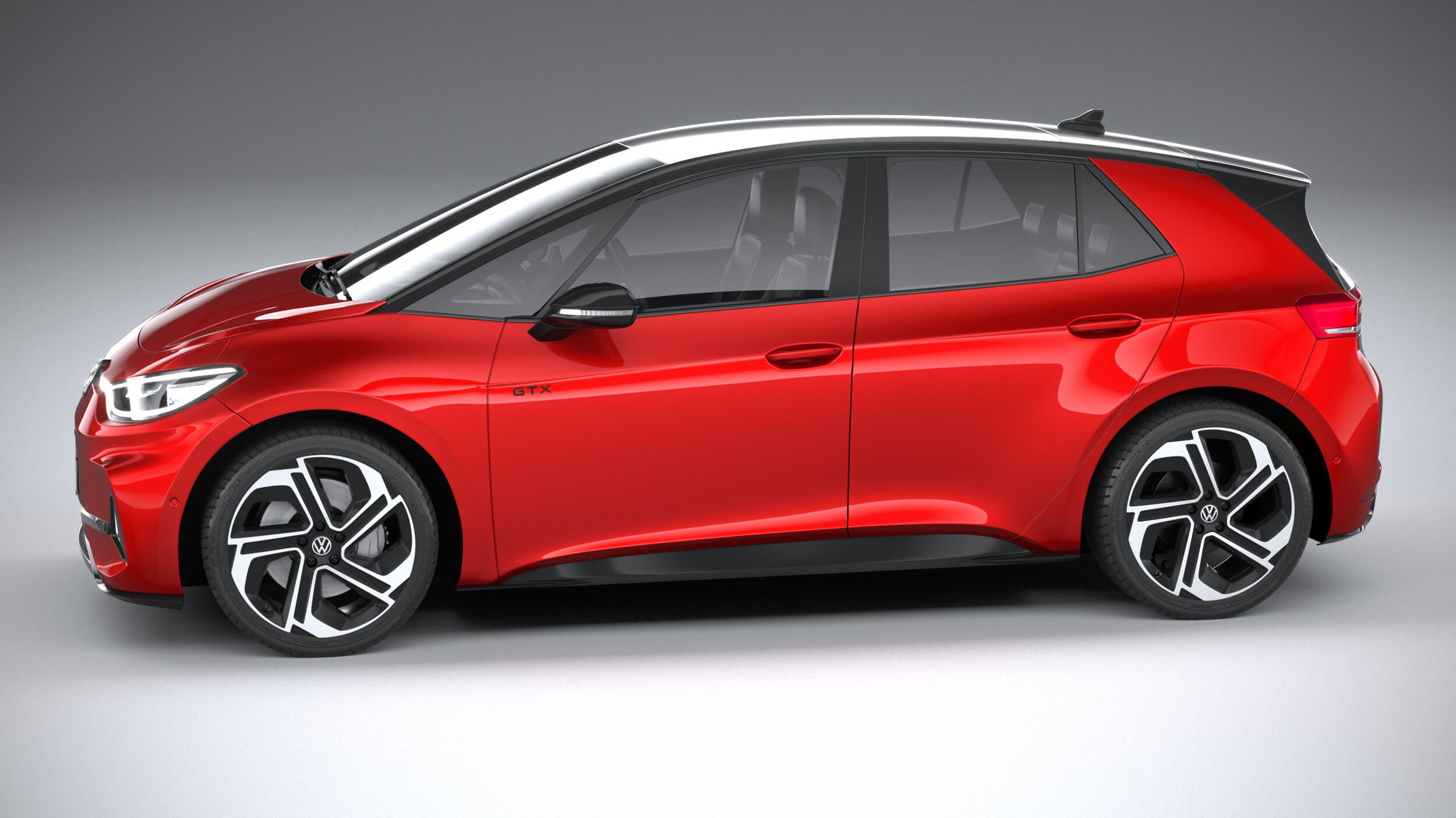 Volkswagen ID.3 GTX 2025 - 3D Model by SQUIR