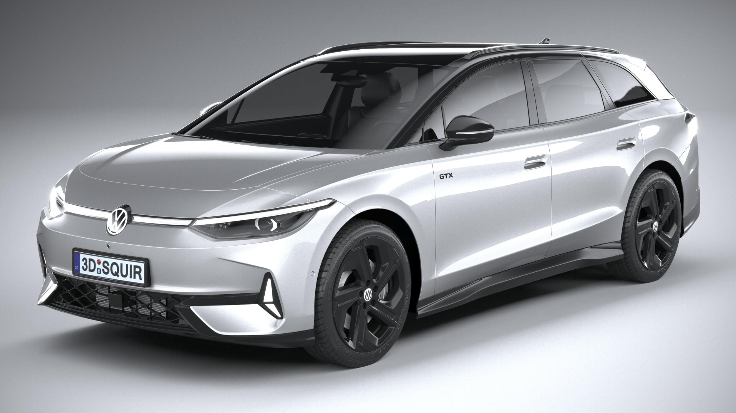 Volkswagen ID.7 GTX Tourer 2025 - 3D Model by SQUIR