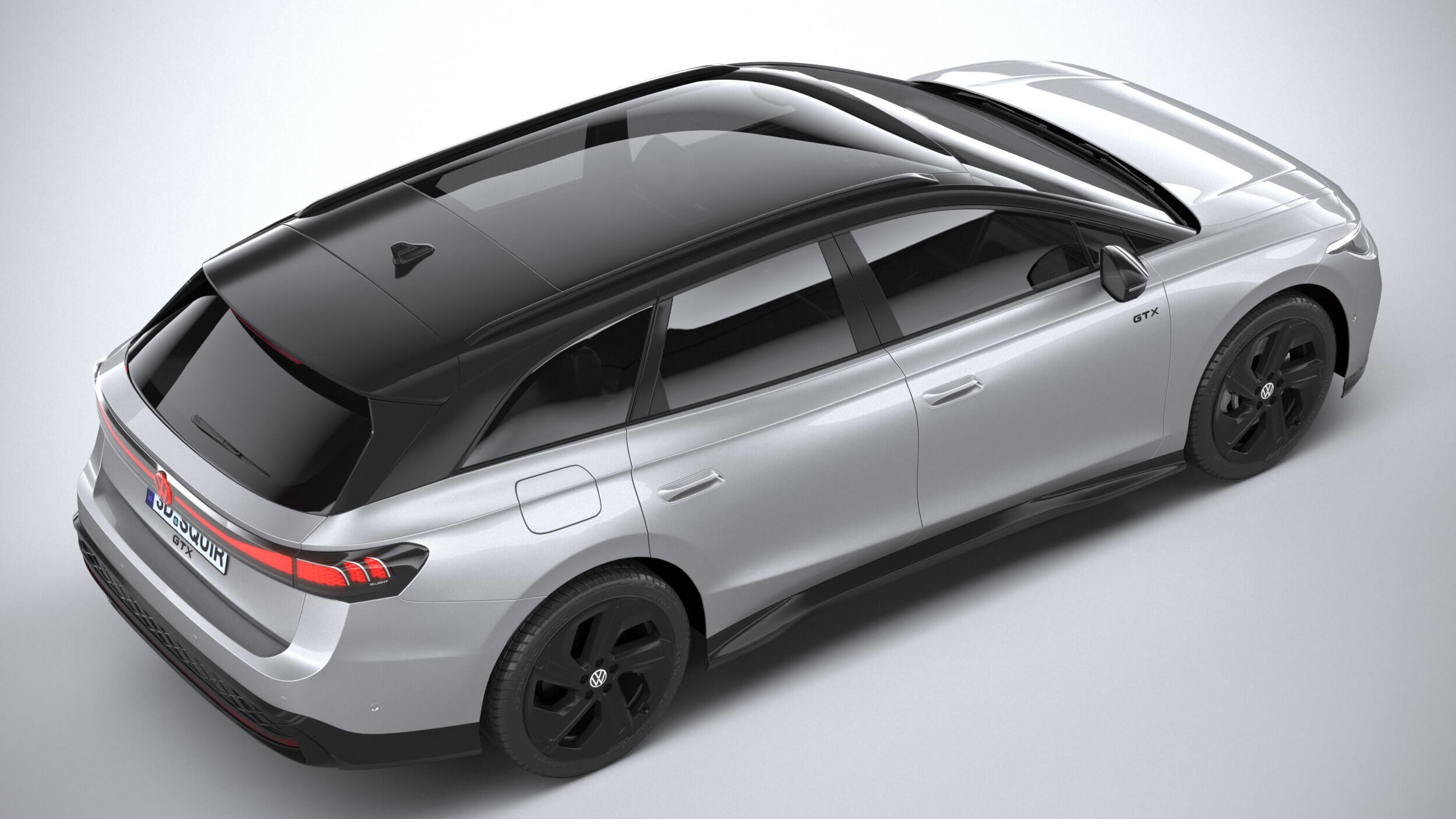 Volkswagen ID.7 GTX Tourer 2025 - 3D Model by SQUIR