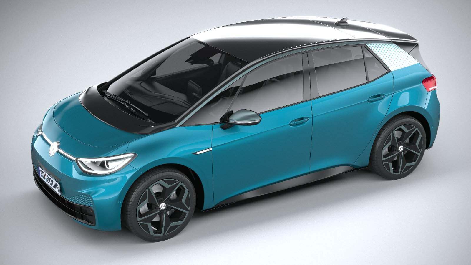 Volkswagen ID3 First Edition 2020 - 3D Model by SQUIR
