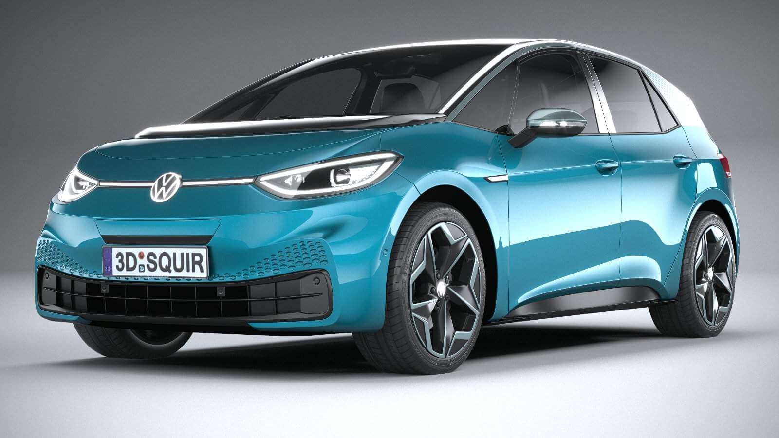 Volkswagen ID3 First Edition 2020 - 3D Model by SQUIR